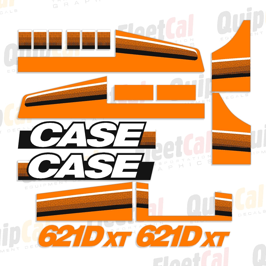 Case 621D XT Wheel Loader Marking Decal Set – Truck and Equipment Decals