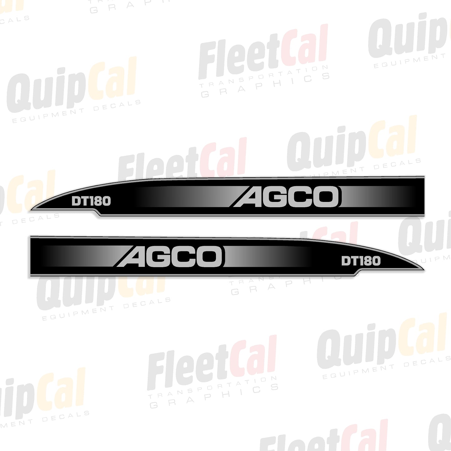 Agco DT180 Tractor Marking Decal Set – Truck and Equipment Decals