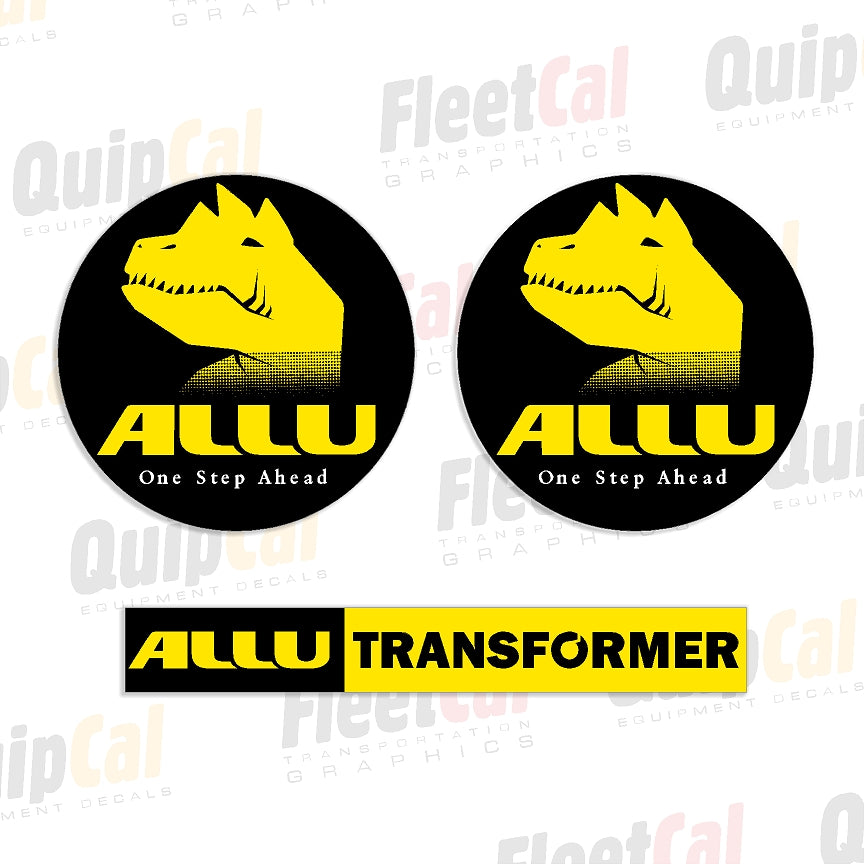 Allu DH317 Screening Bucket Marking Decal Set – Truck and Equipment Decals