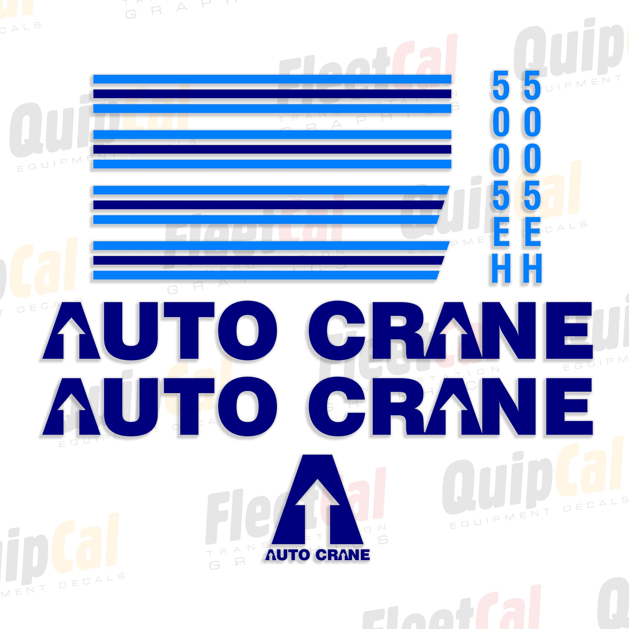 Auto Crane 5005EH Mechanic's Crane Early Model Marking Decal Set ...