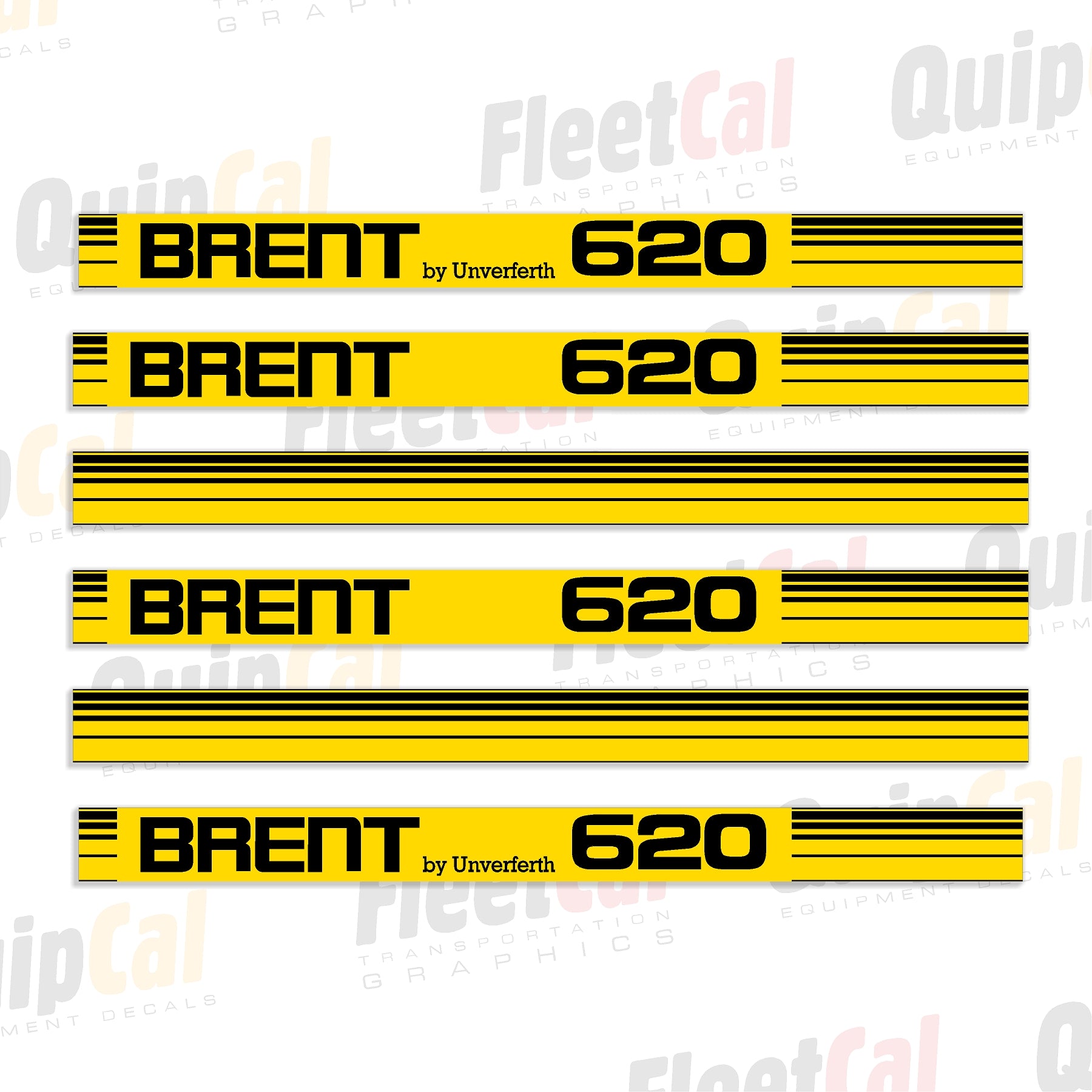 Brent 620 Grain Cart Marking Decal Set – Truck and Equipment Decals