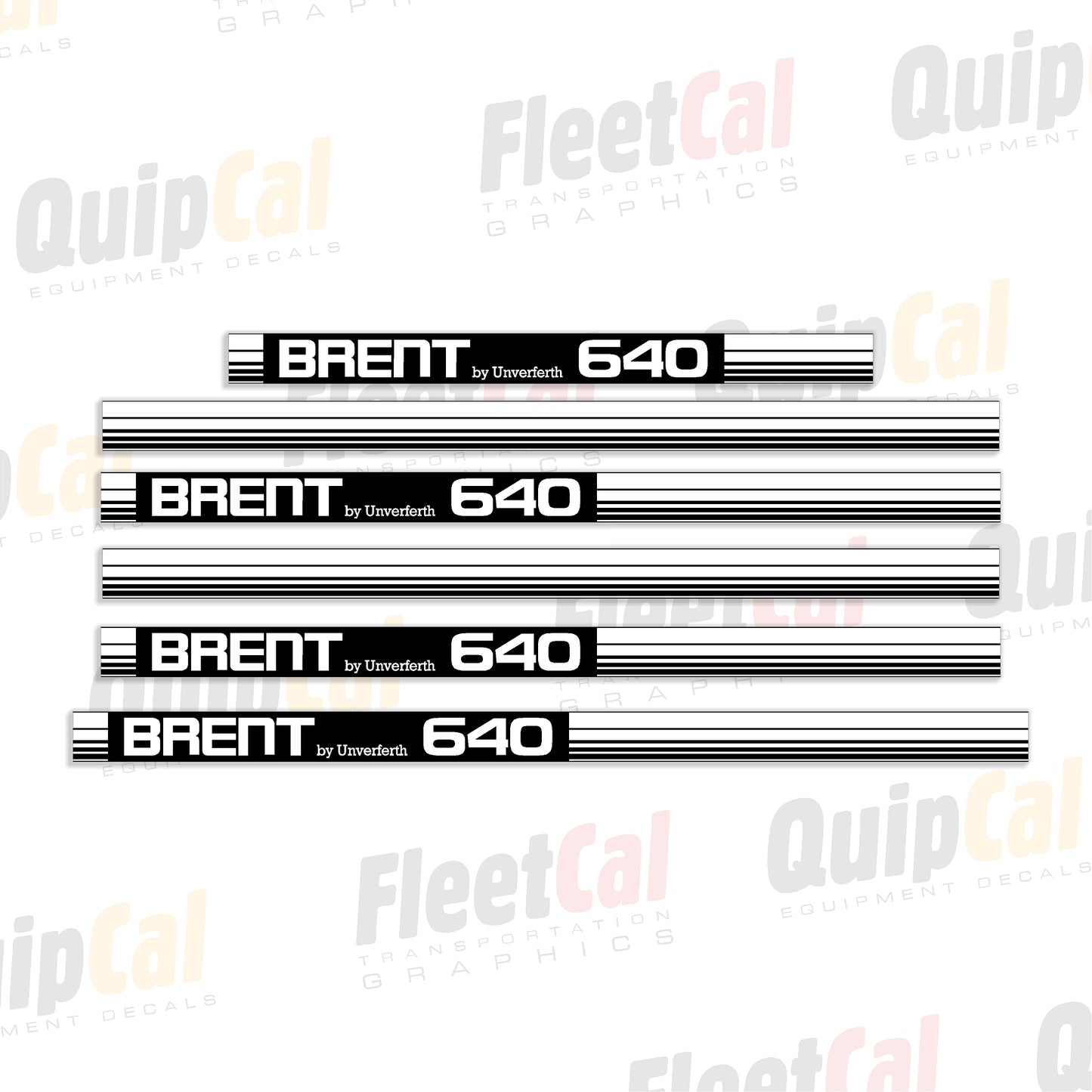 Brent 640 Grain Cart Marking Decal Set – Truck and Equipment Decals