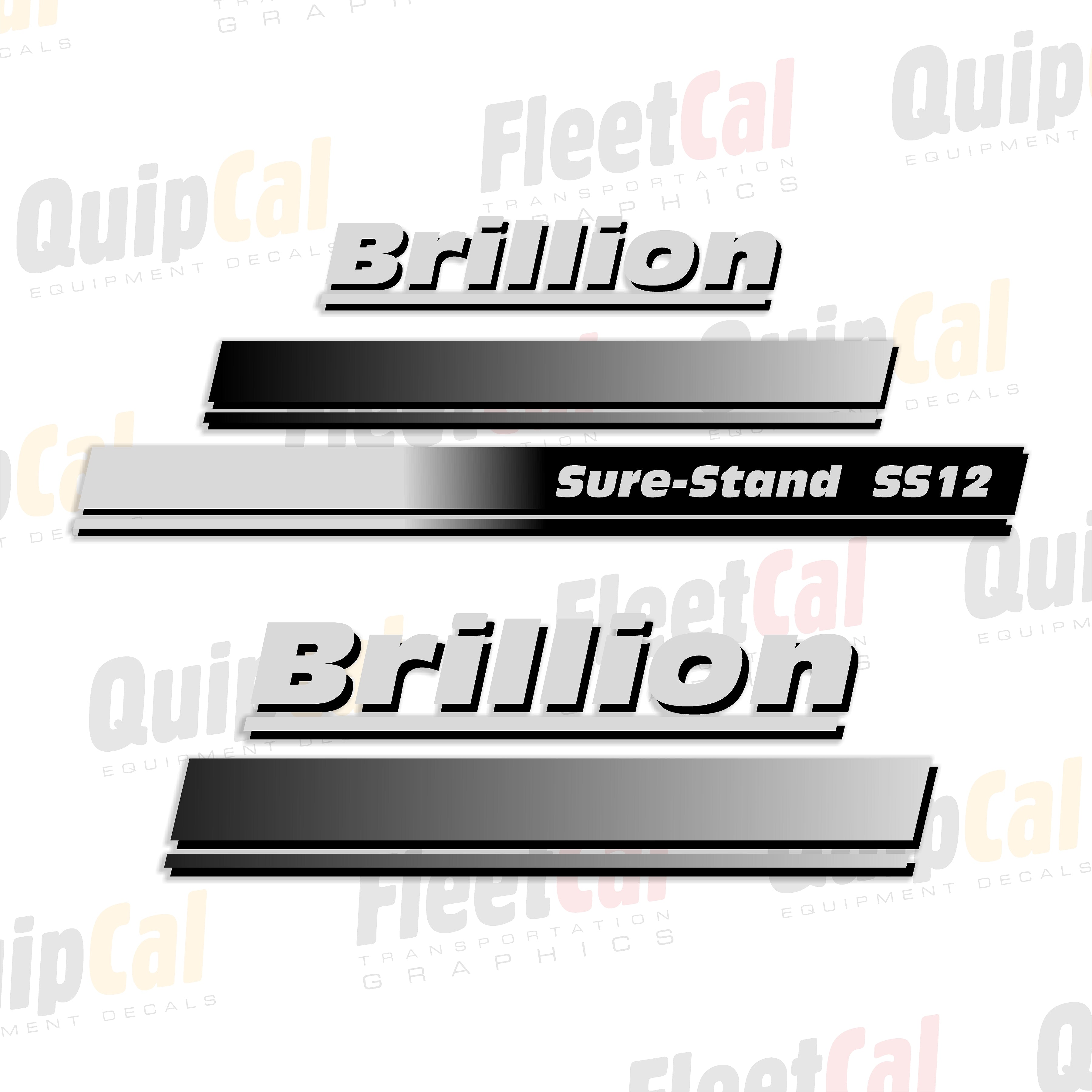 Brillion Sure-Stand SS12 Grain Drill Marking Decal Set – Truck and ...