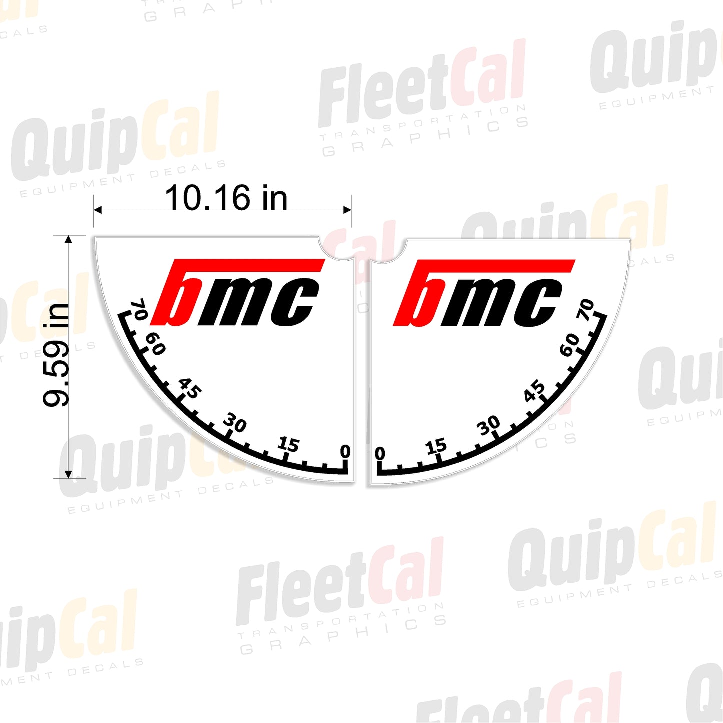 Broderson IC-200 Boom Angle Decals (1 PAIR) – Truck and Equipment Decals