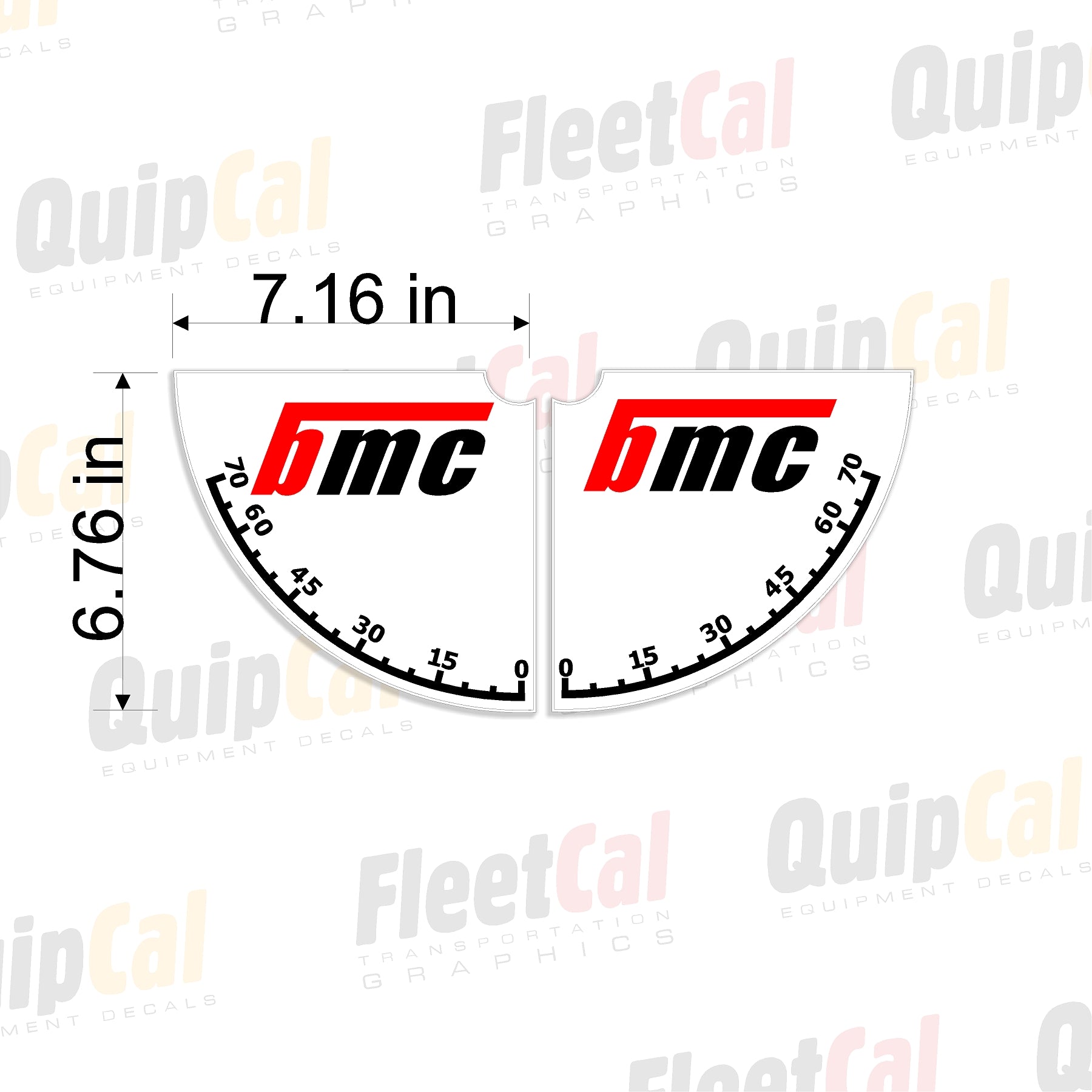 Broderson IC-80 Boom Angle Decals (1 PAIR) – Truck and Equipment Decals