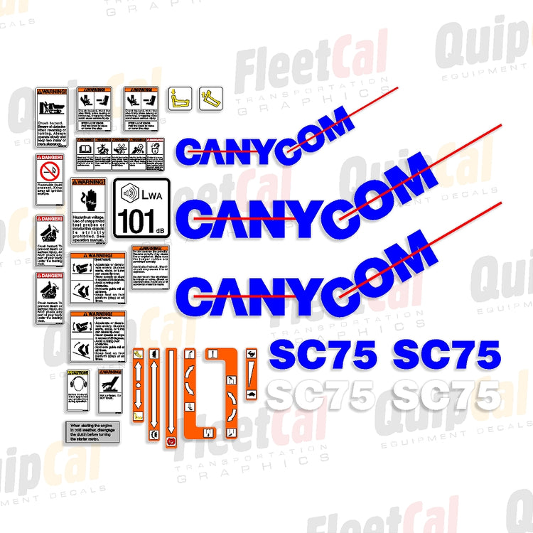 Heavy Equipment Decals for Most Years, Makes, and Models – Truck and ...