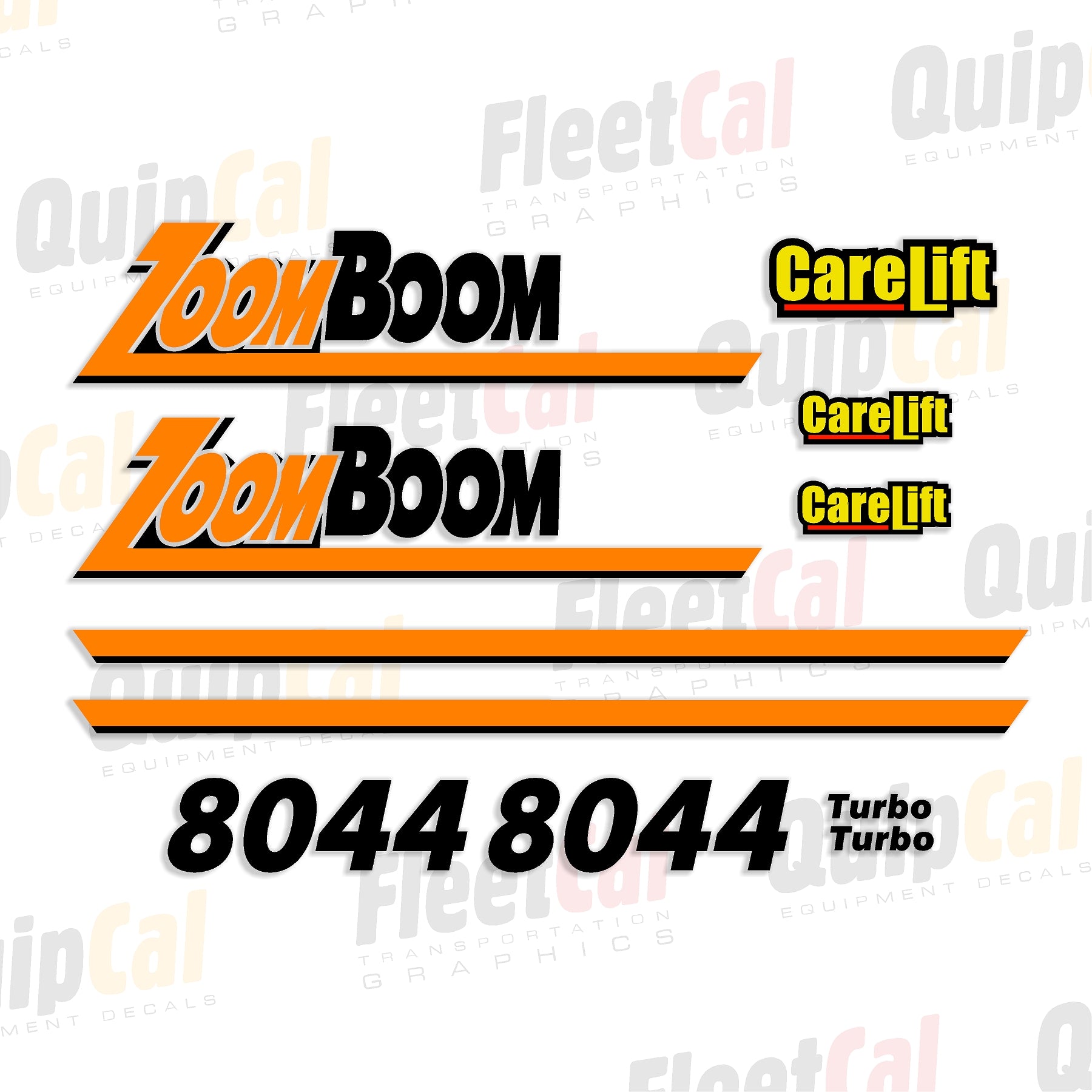 Carelift 8044 Zoom Boom – Truck and Equipment Decals