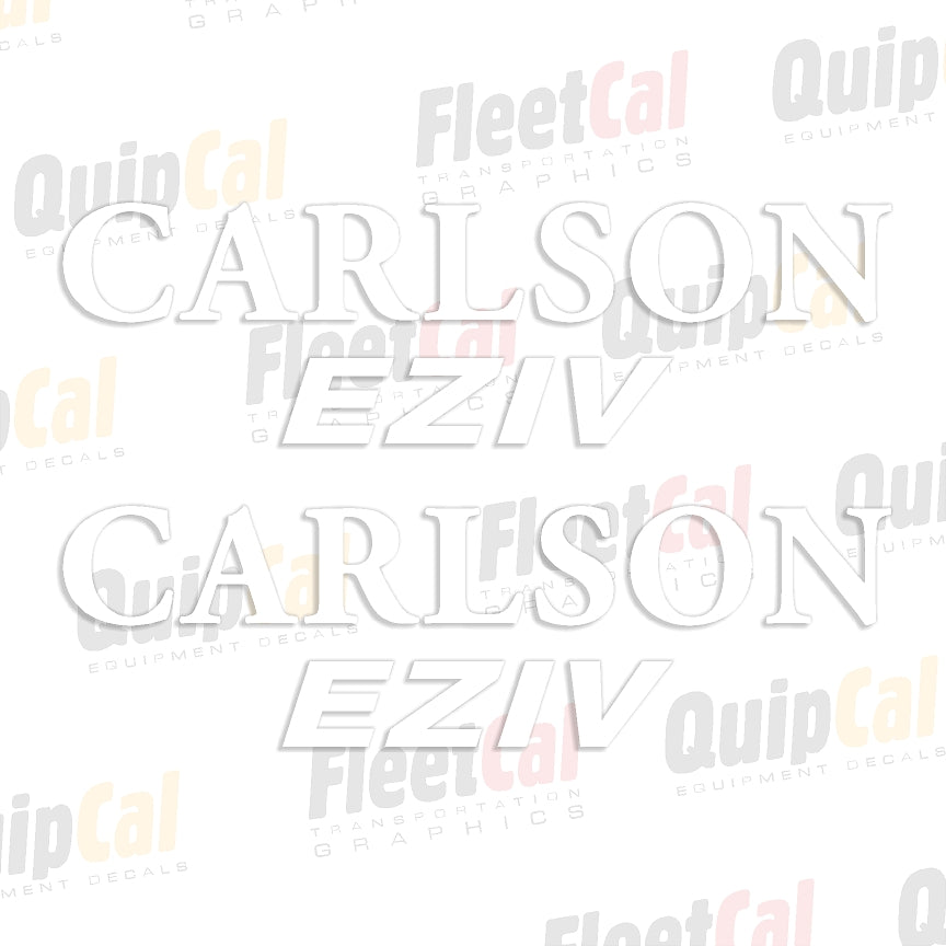 Carlson EZ Screed IV Decals (1 PAIR) – Truck and Equipment Decals