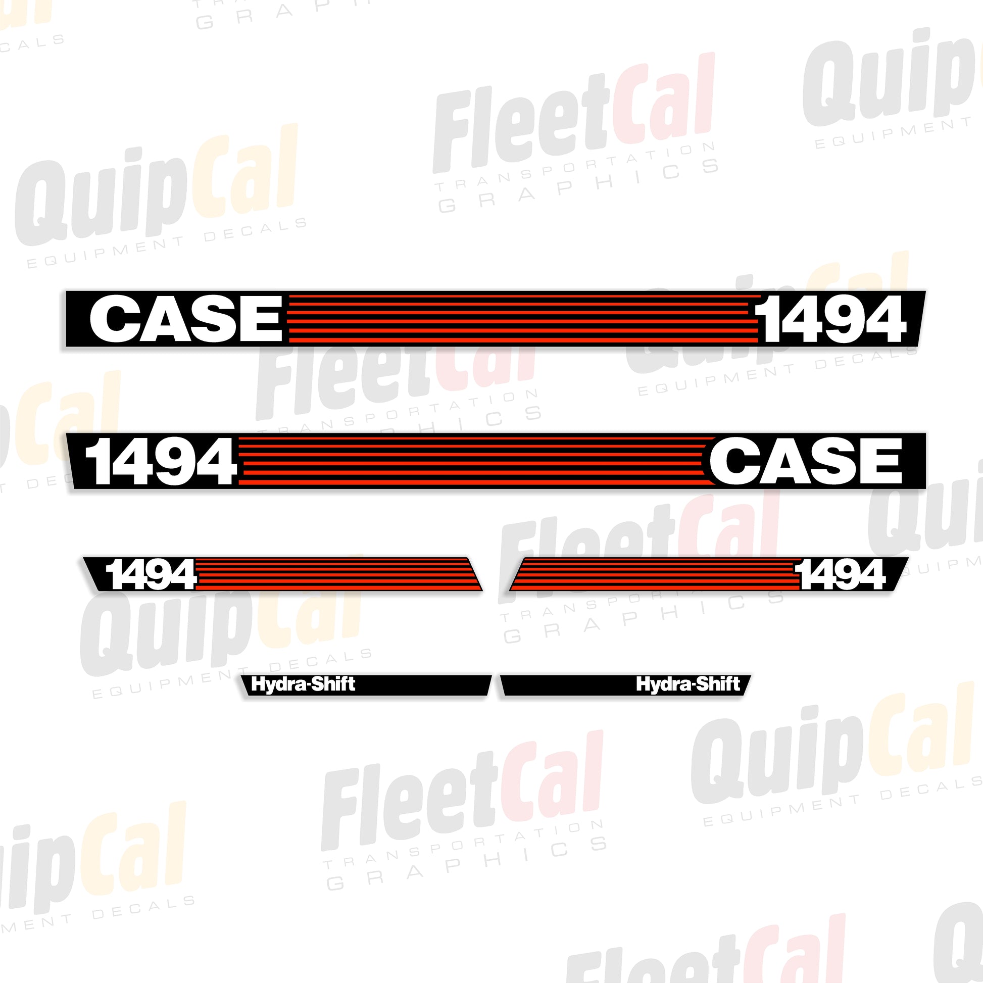 Case 1494 Tractor Decal Set – Truck and Equipment Decals