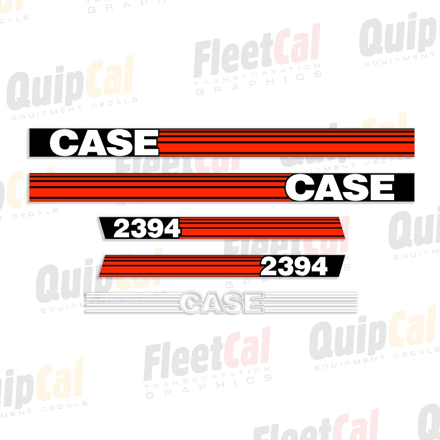 Case 2394 Tractor Marking Decal Set – Truck and Equipment Decals