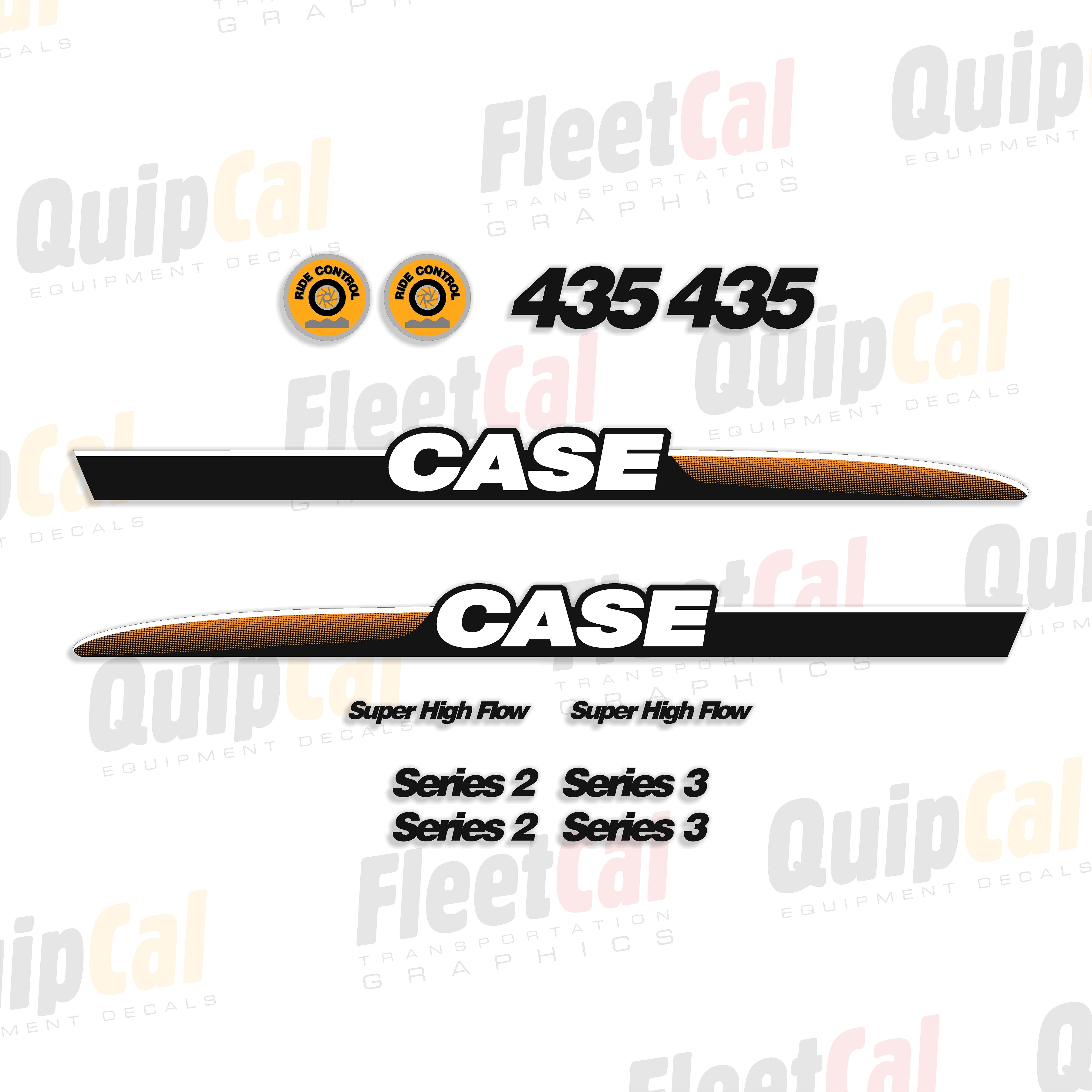 Case 435 Skid Loader Decal Set – Truck and Equipment Decals