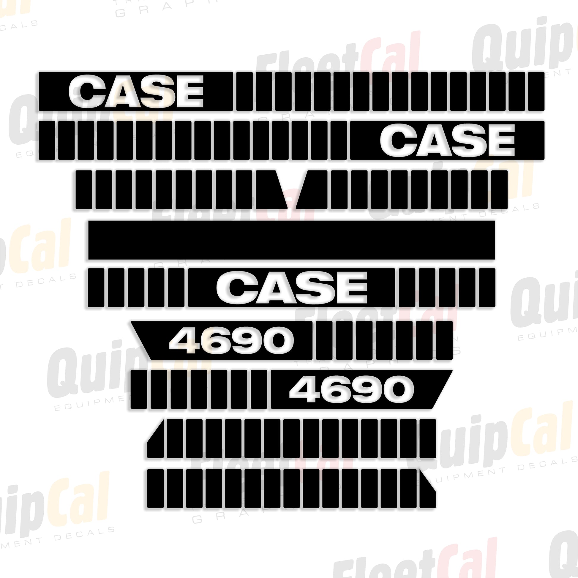 Case 4690 Tractor Decal Set – Truck and Equipment Decals