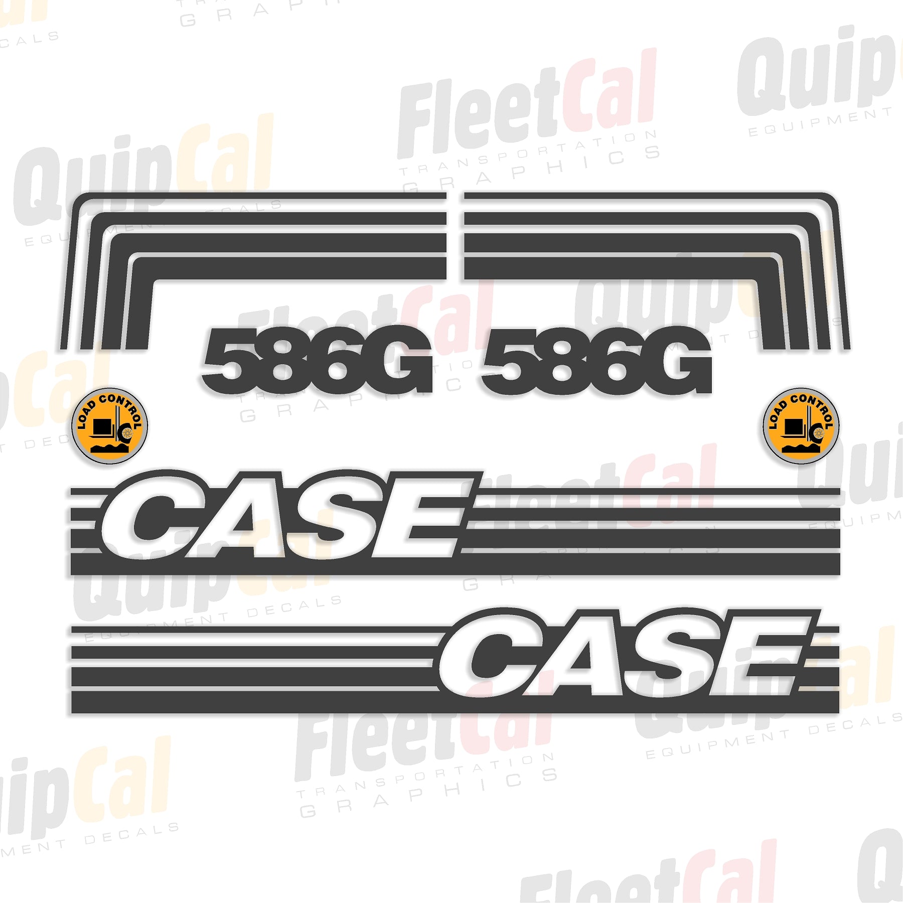Case 586G Decal Set – Truck and Equipment Decals