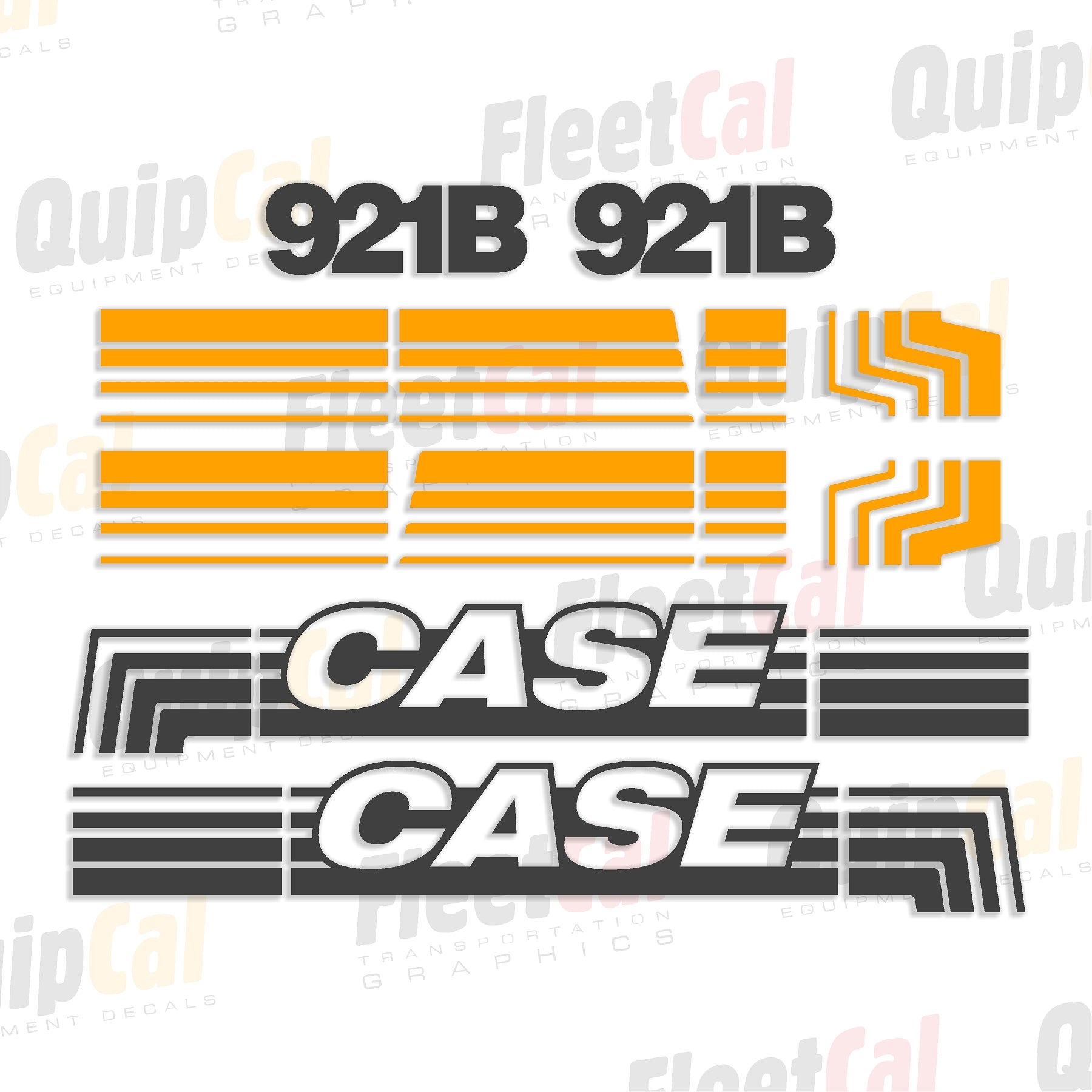 Case 921B Decal Set – Truck and Equipment Decals