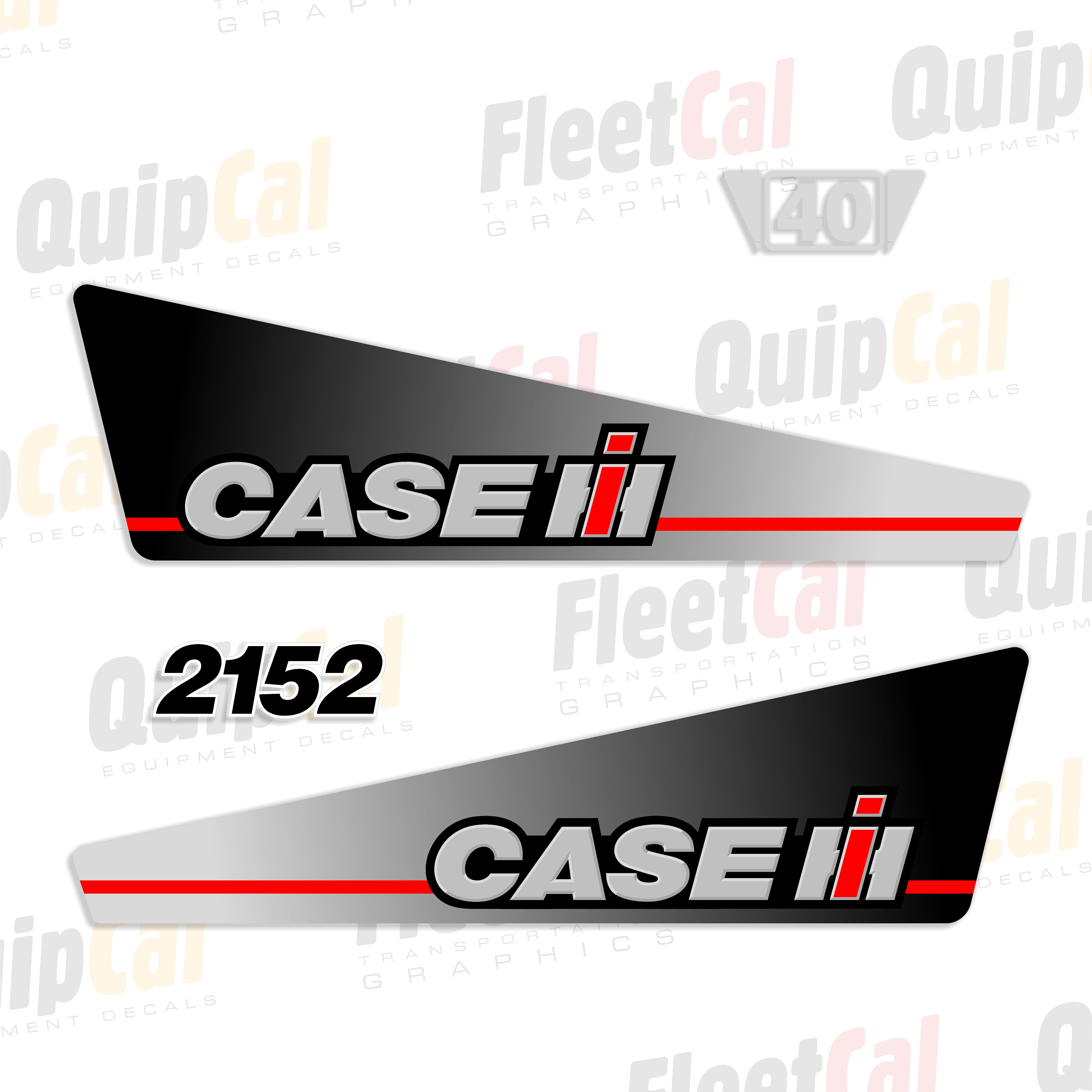 Case IH 2152 Draper Header Decal Set - 40 Foot – Truck and Equipment Decals