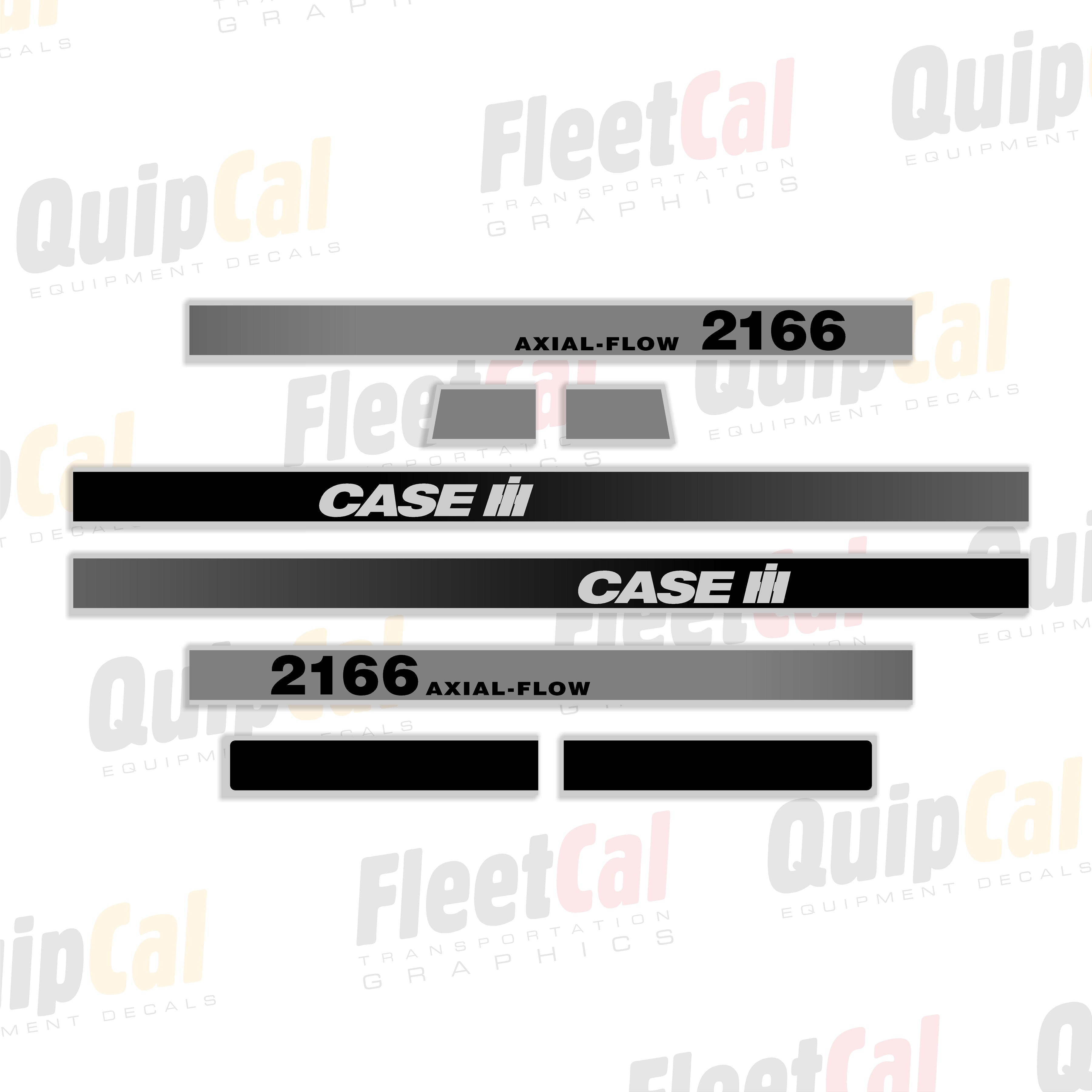 Case IH 2166 Axial Flow Combine Decal Set – Truck and Equipment Decals