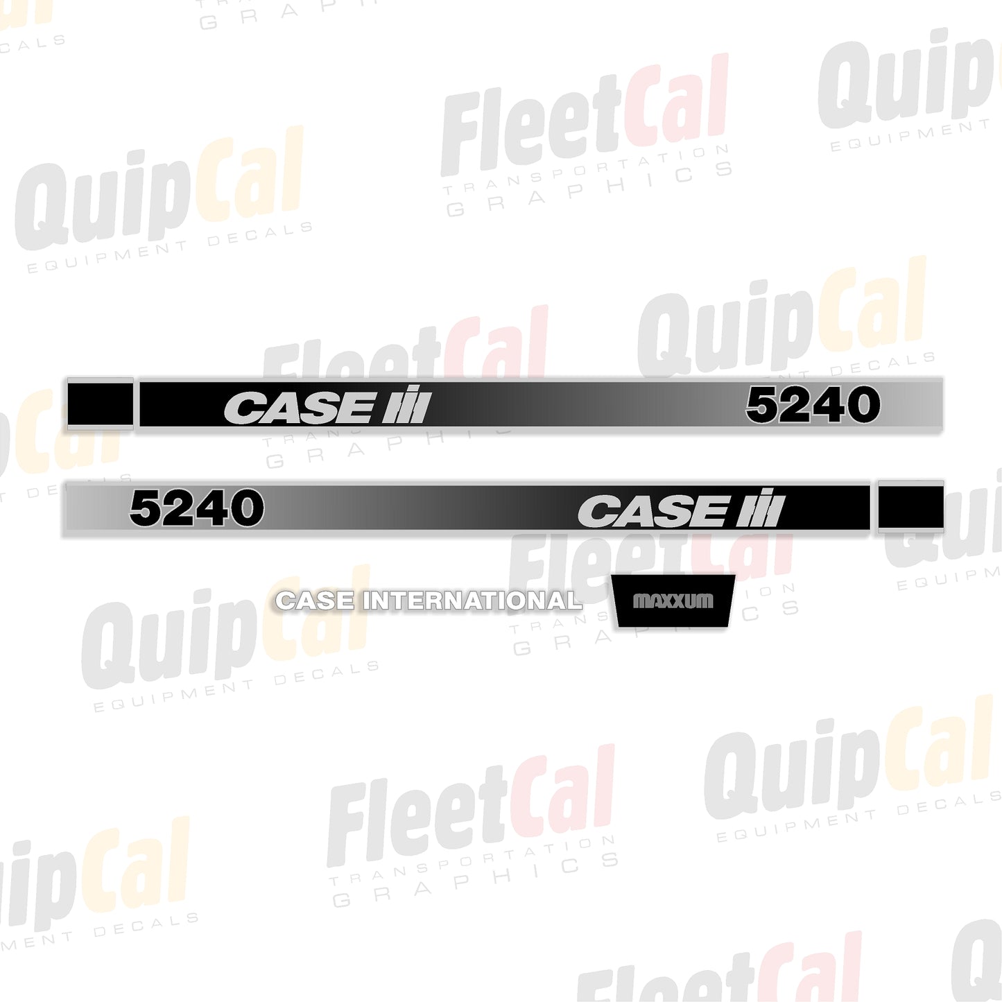 Case IH 5240 Late Model Tractor Decal Set – Truck and Equipment Decals