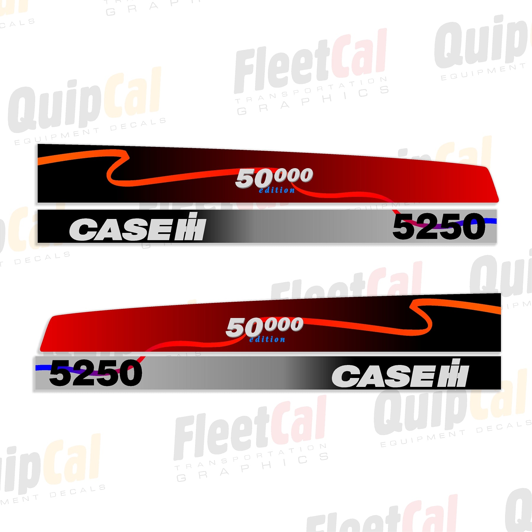 Case IH 5250 - 50,000 Edition Decal Set – Truck and Equipment Decals
