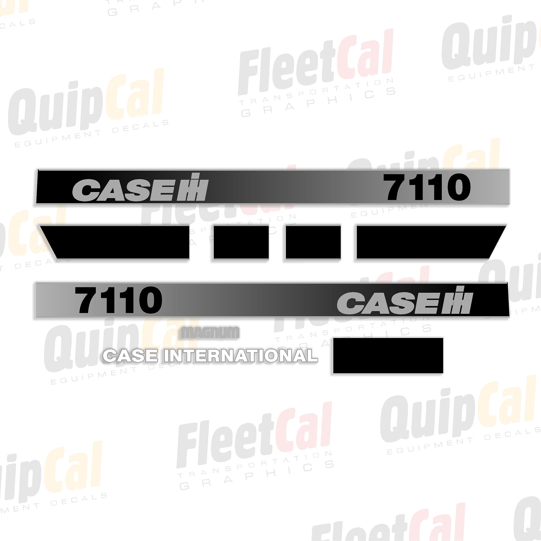 Case IH 7110 Late Model Tractor Decal Set – Truck and Equipment Decals