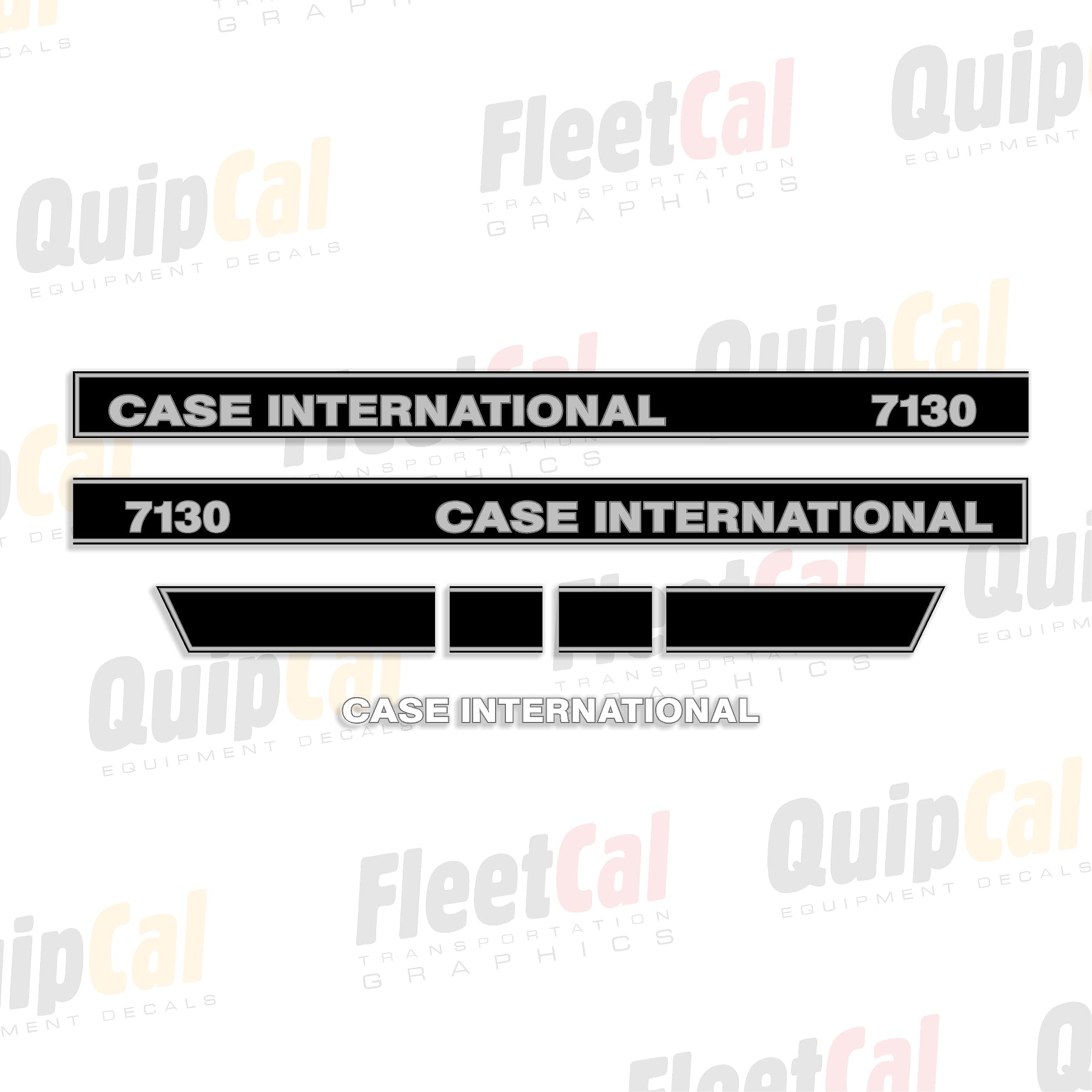 Case IH 7130 Early 1990s Model Tractor Decal Set – Truck and Equipment ...