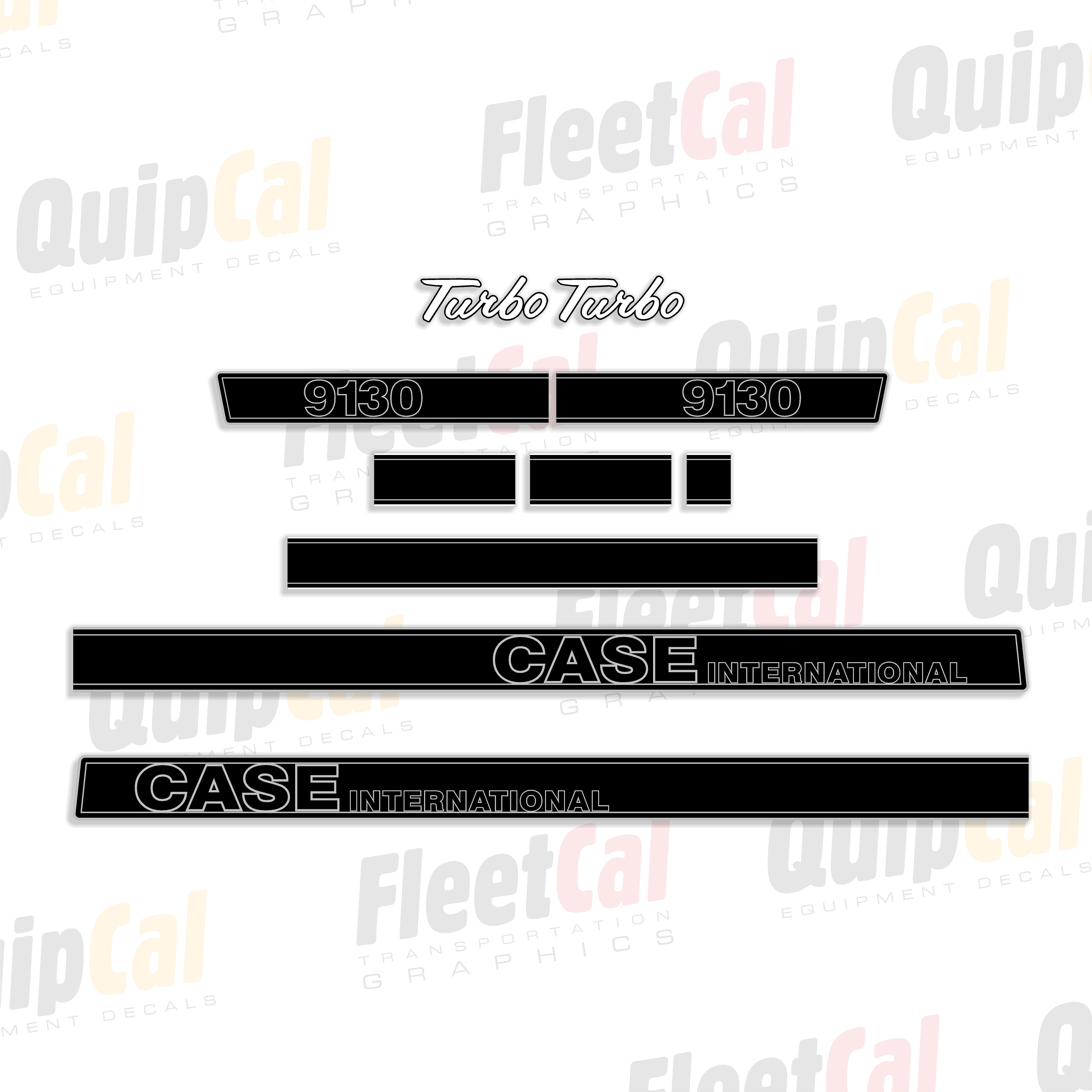 Case IH 9130 Tractor Early Model Decal Set – Truck and Equipment Decals
