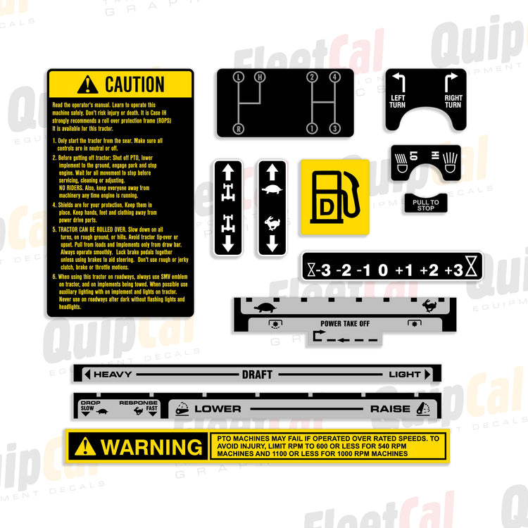 Equipment Safety Decals – Truck and Equipment Decals