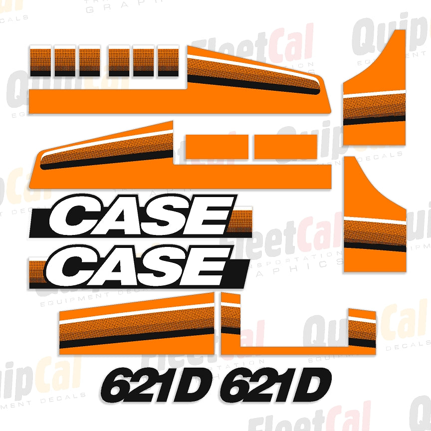 Case 621D Wheel Loader Marking Decal Set – Truck and Equipment Decals