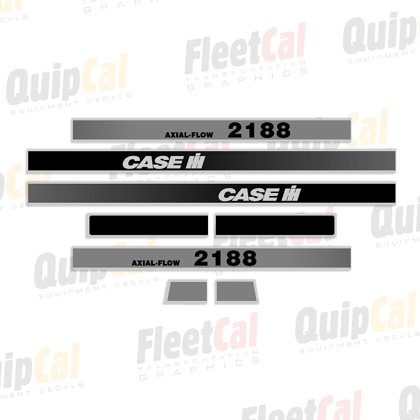 Case IH 2188 Axial Flow Combine Marking Decal Set – Truck and Equipment ...