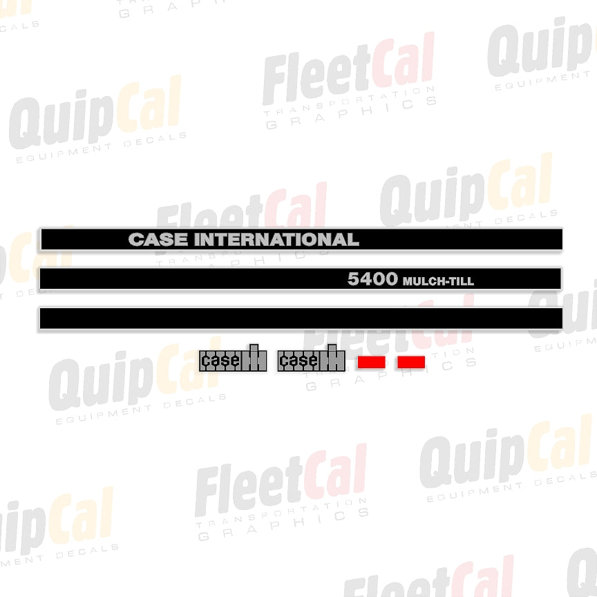 Case IH 5400 Mulch Till Grain Drill Early Model Marking Decal Set ...
