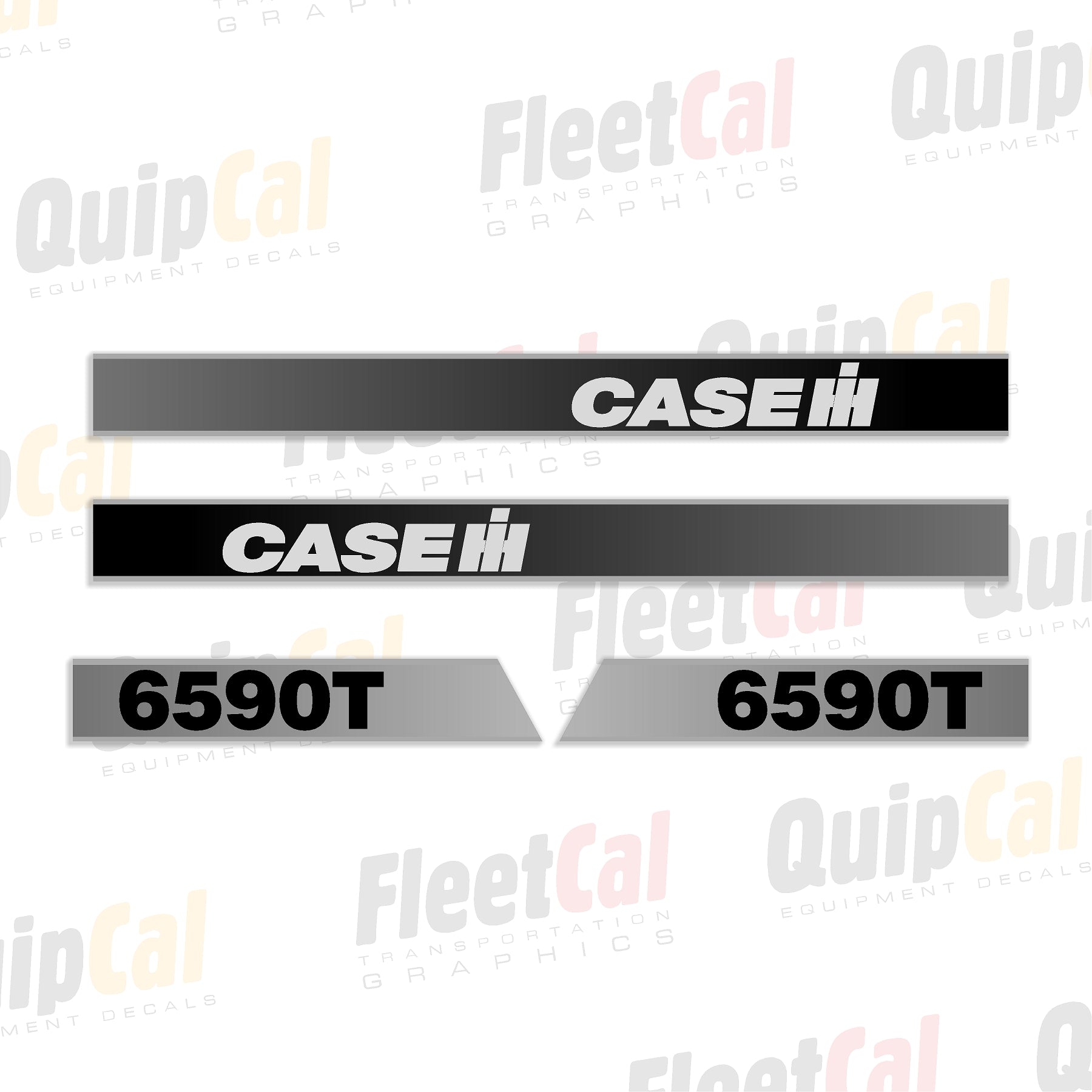 Case IH 6590T Power Unit Hood Late Model Decal Set – Truck and ...