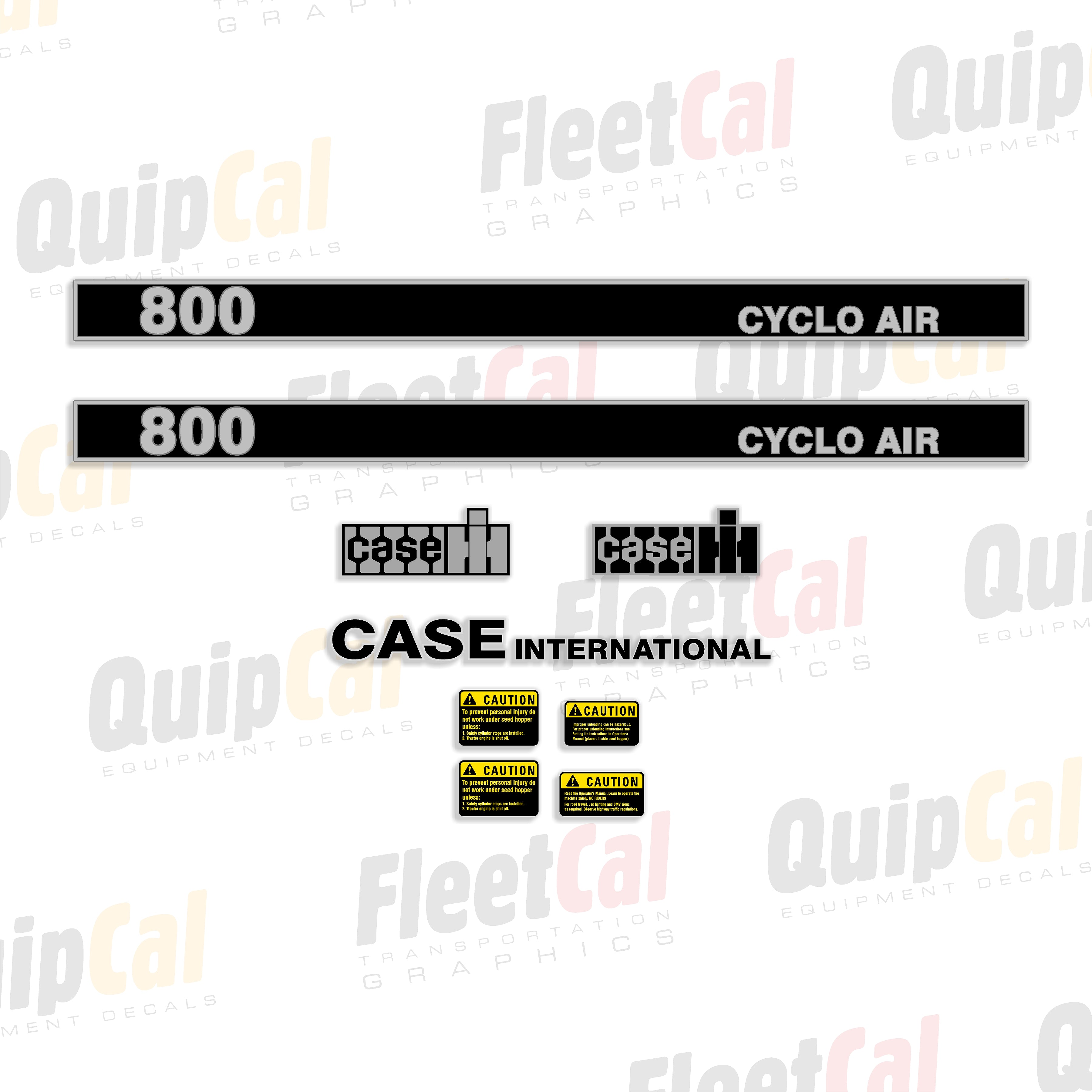Case IH 800 Cyclo Air Planter Marking Decal Set – Truck and Equipment ...