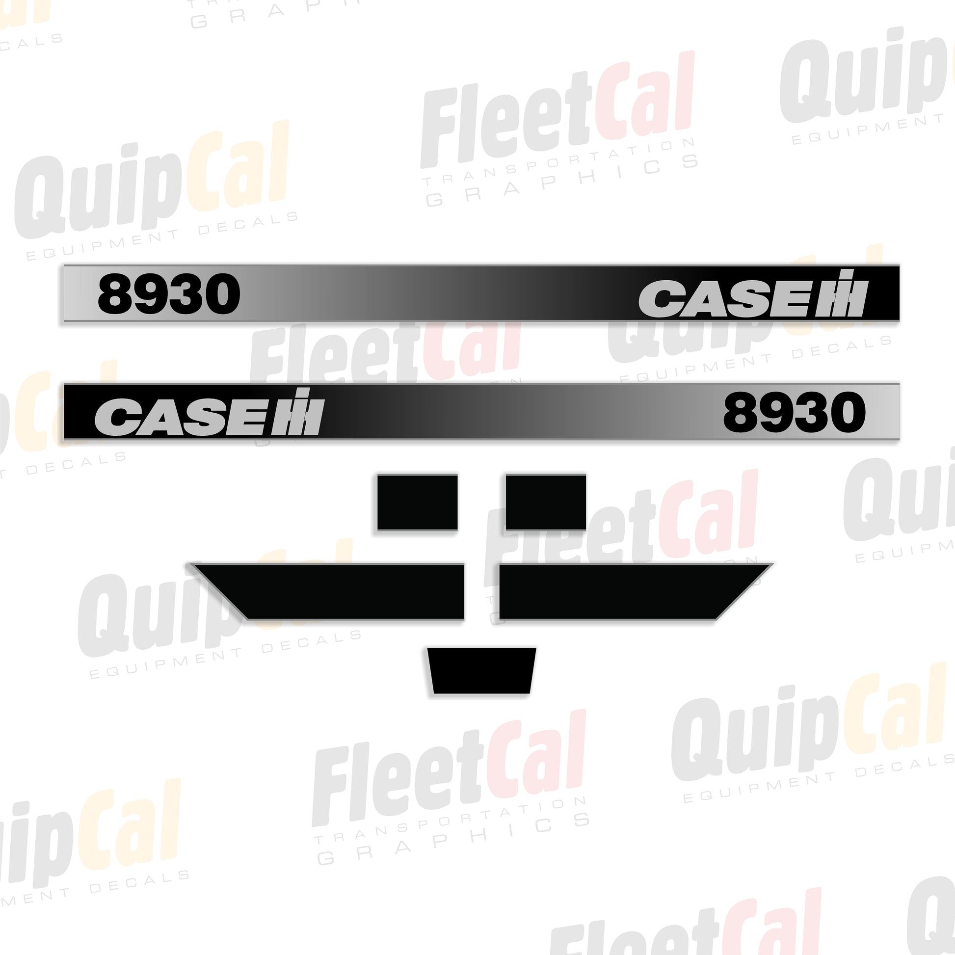 Case IH 8930 Tractor Hood Marking Decal Set – Truck and Equipment Decals