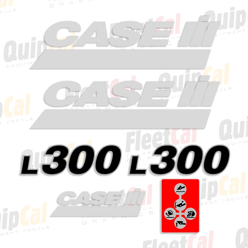Case IH L300 Front End Loader Marking Decal Set – Truck and Equipment ...