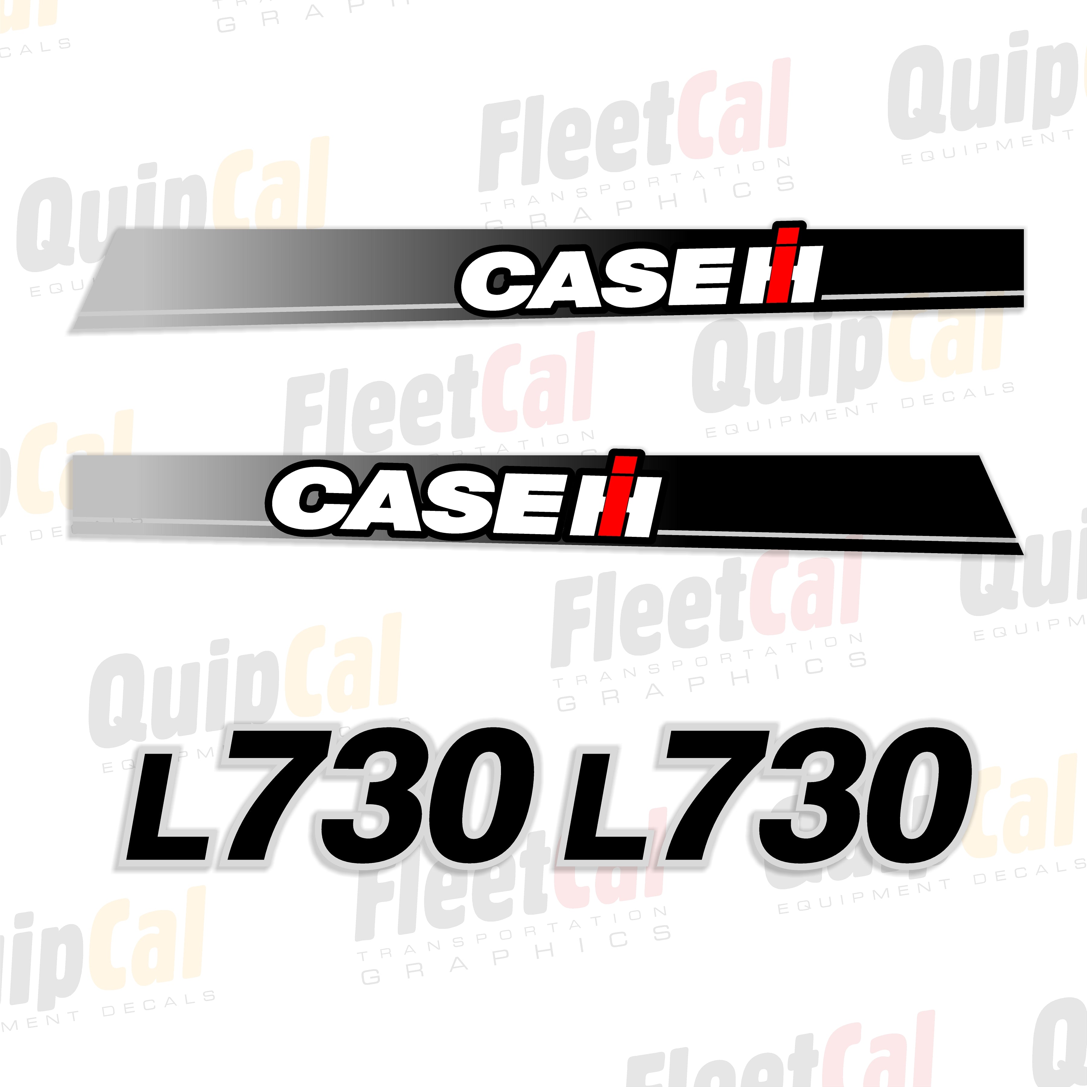 Case IH L730 Front Loader Marking Decal Set – Truck and Equipment Decals