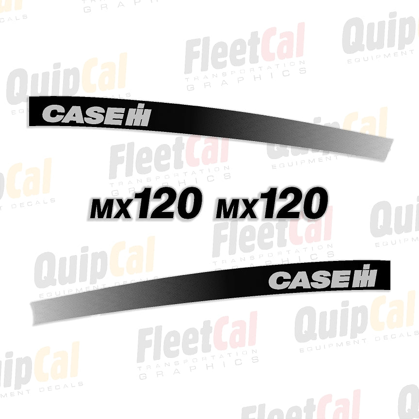 Case IH MX120 Tractor Late Model Marking Decal Set – Truck and ...