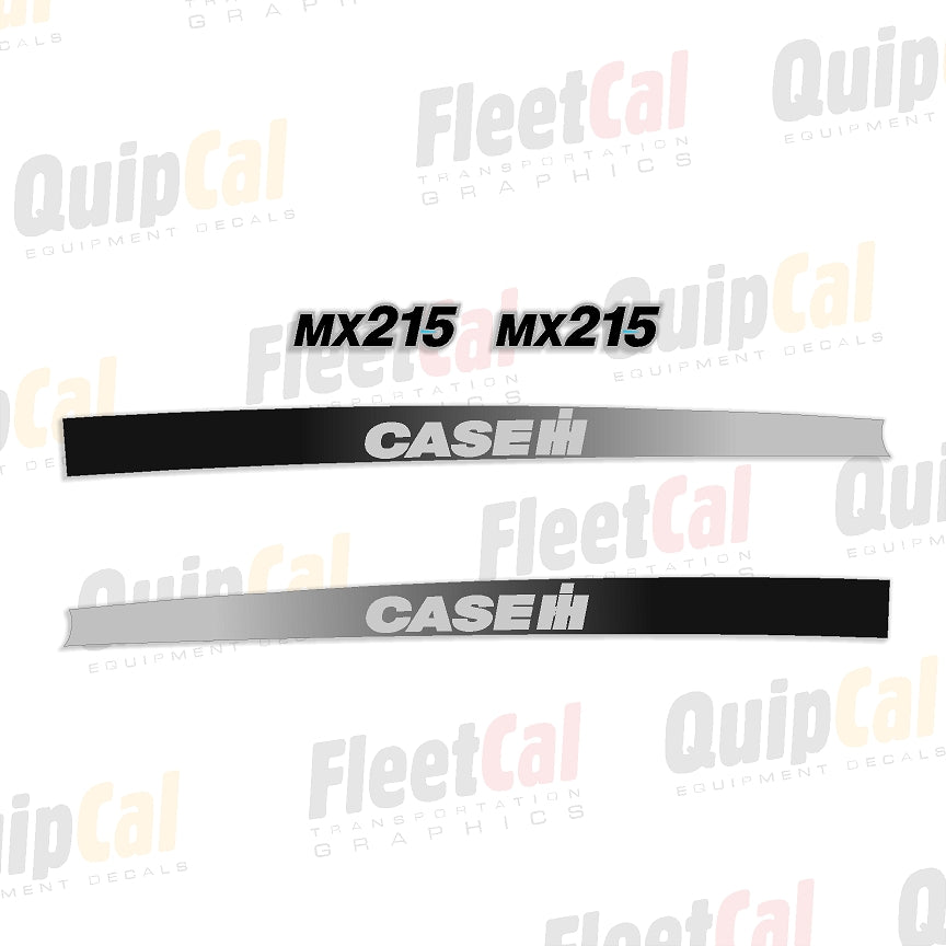 Case IH MX215 Tractor Hood Marking Decal Set – Truck and Equipment Decals