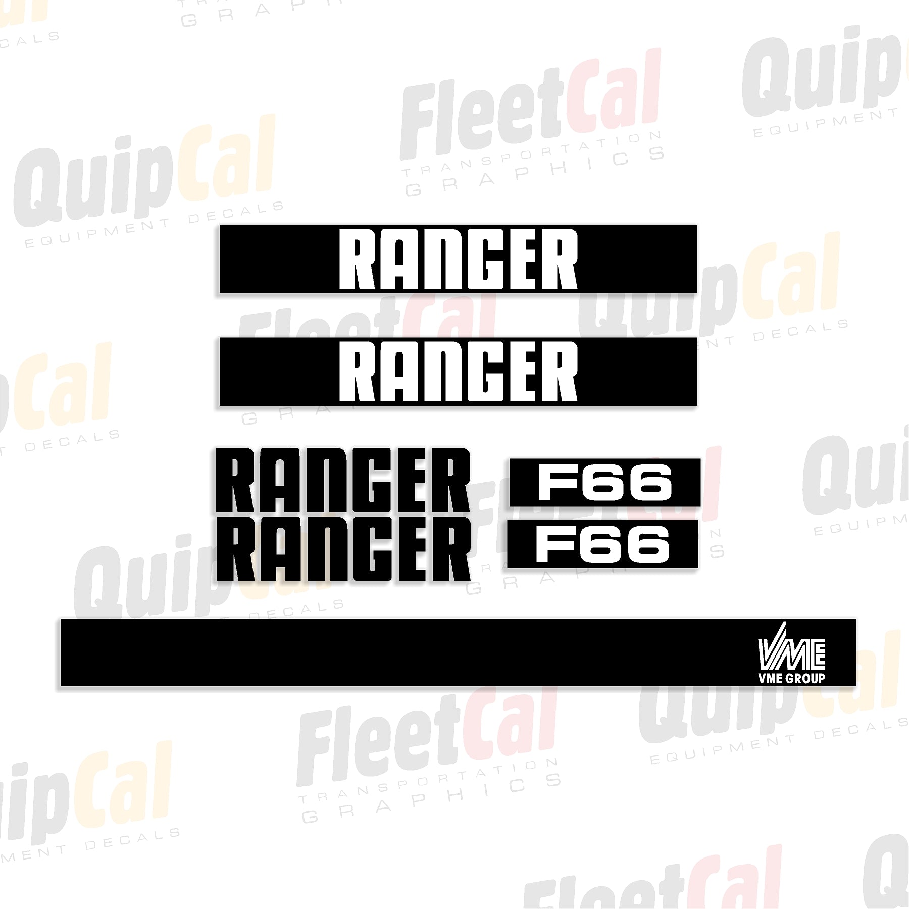 Clark Ranger F66 Grapple Skidder Marking Decal Set – Truck and ...