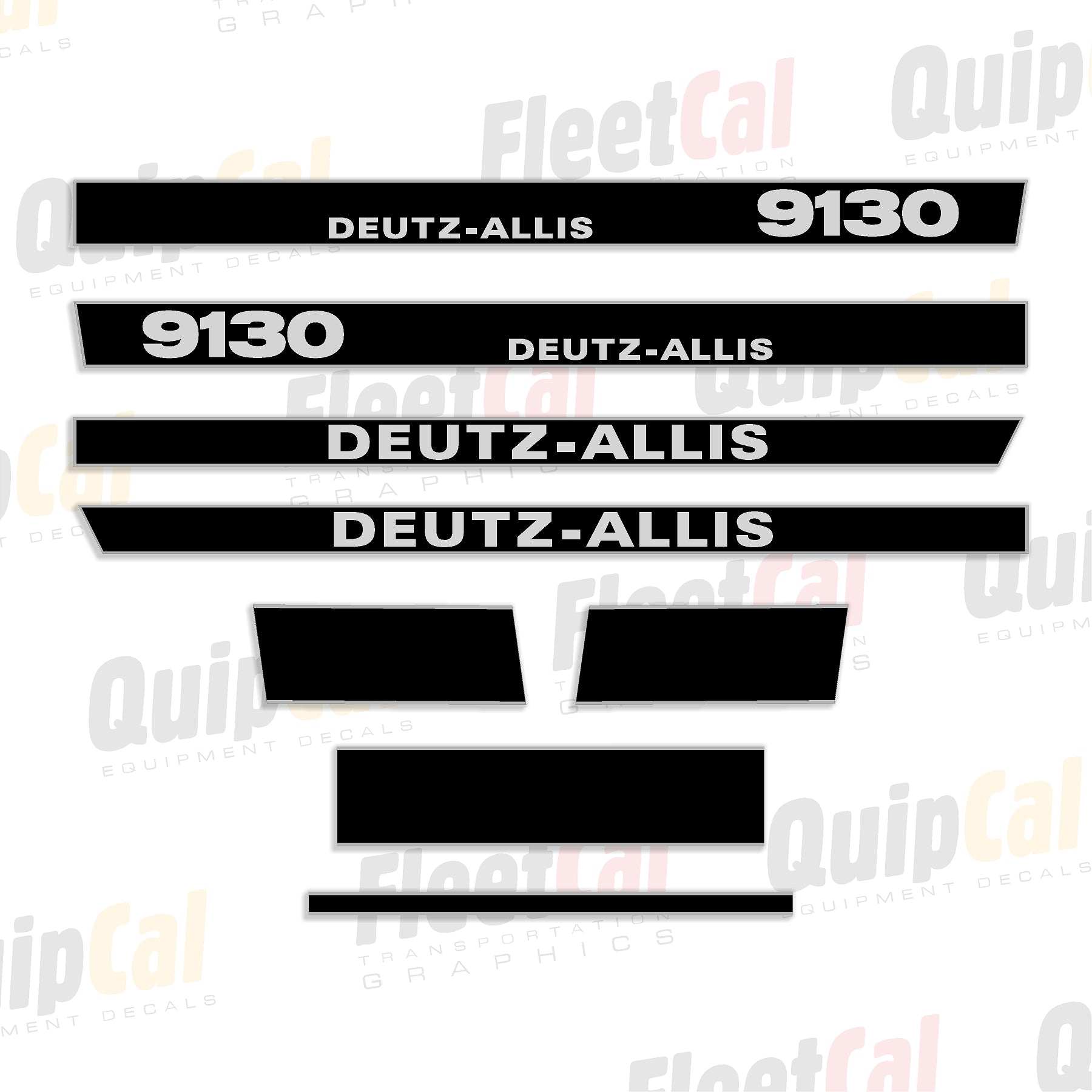 Deutz-Allis 9130 Tractor Marking Decal Set – Truck and Equipment Decals