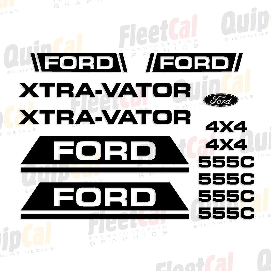 Ford 555C Marking Decal Set – Truck and Equipment Decals