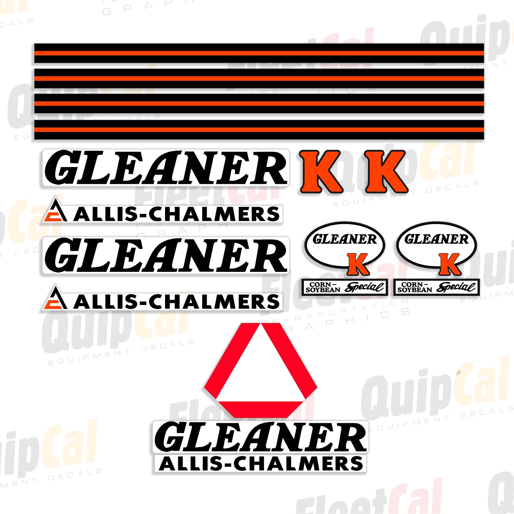 Gleaner K Special Combine Marking Decal Set – Truck and Equipment Decals