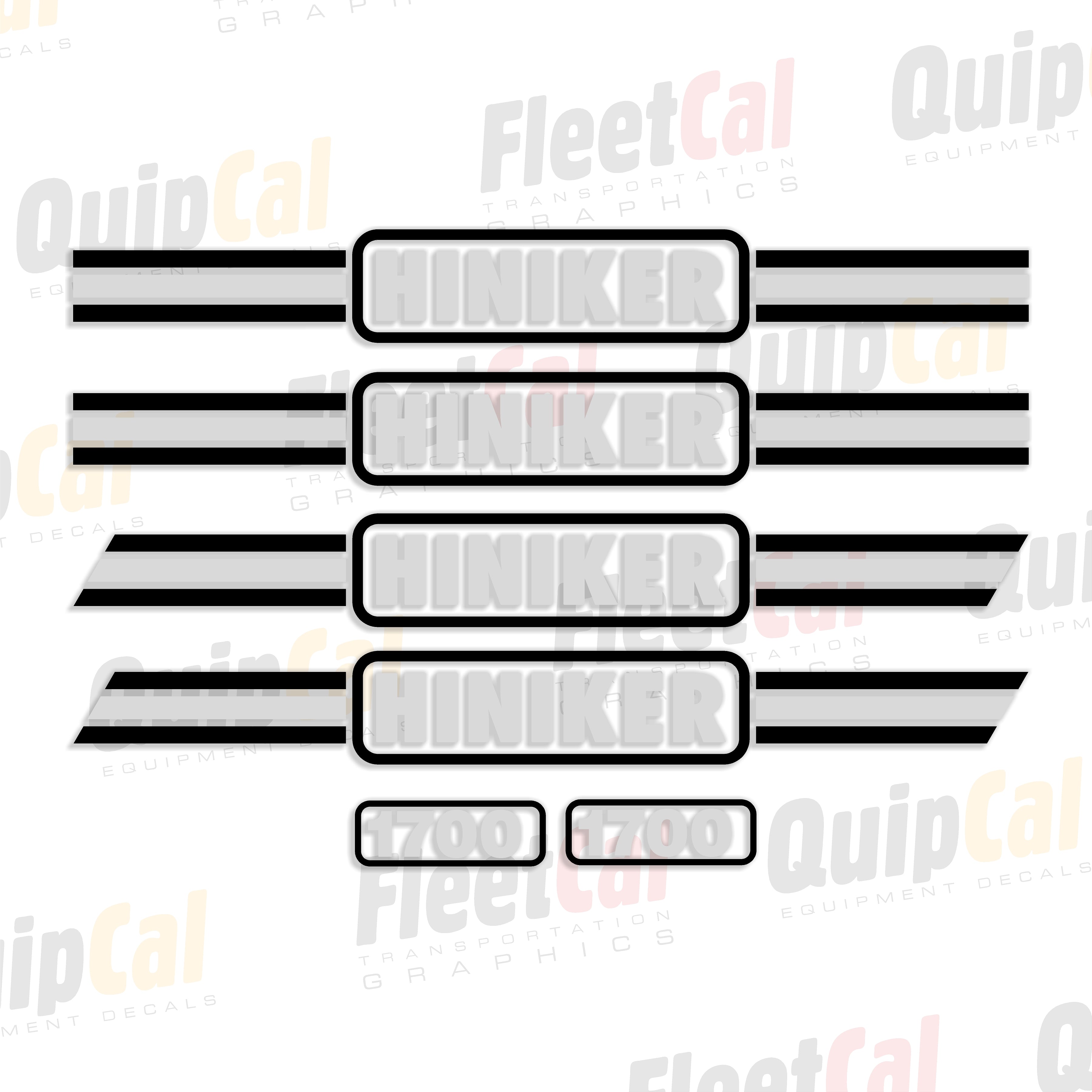 Hiniker 1700 Stalk Chopper Marking Decal Set – Truck and Equipment Decals