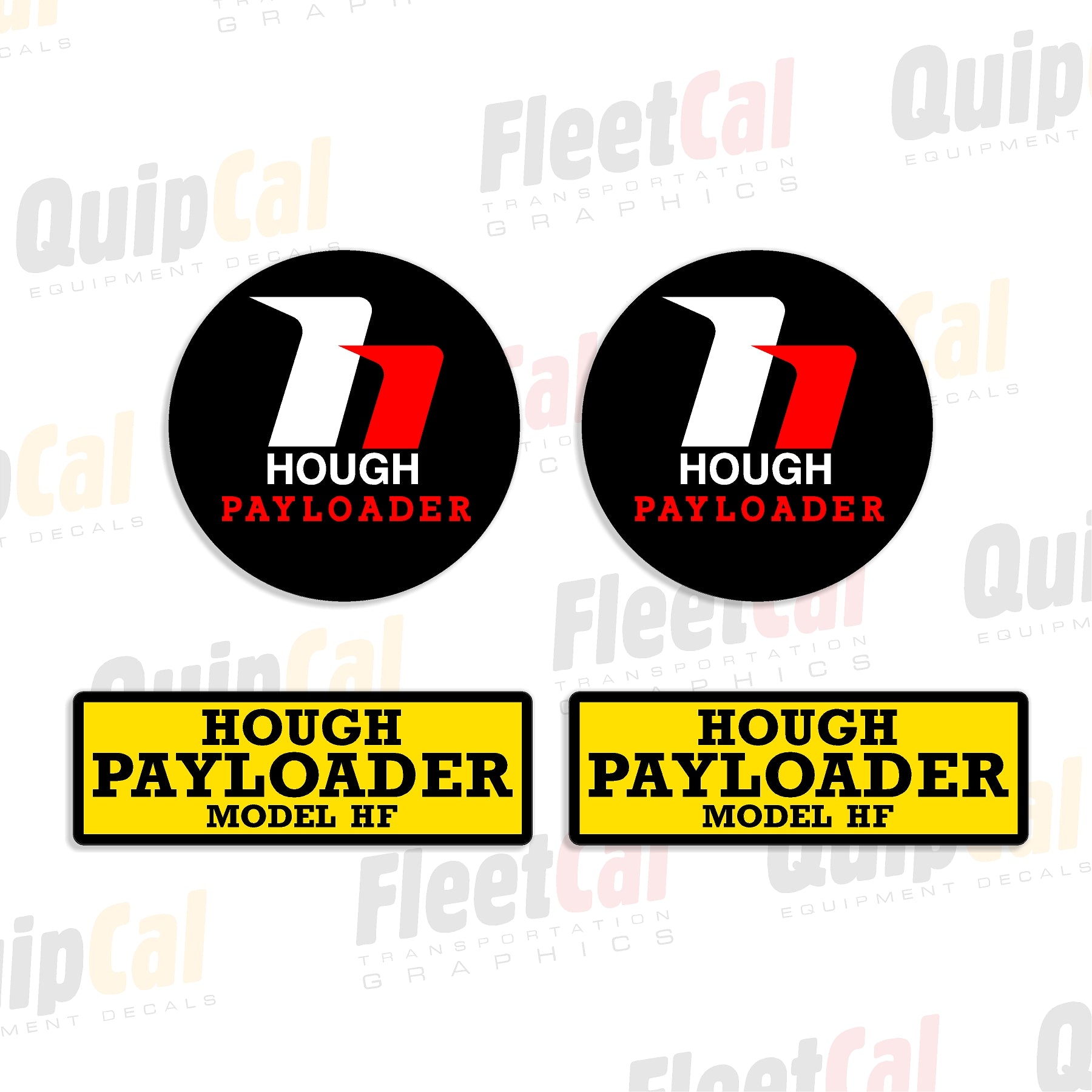 Hough HF Payloader Marking Decal Set – Truck and Equipment Decals