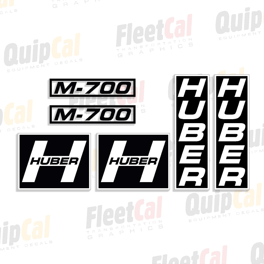 Huber M-700 Maintainer Marking Decal Set – Truck and Equipment Decals