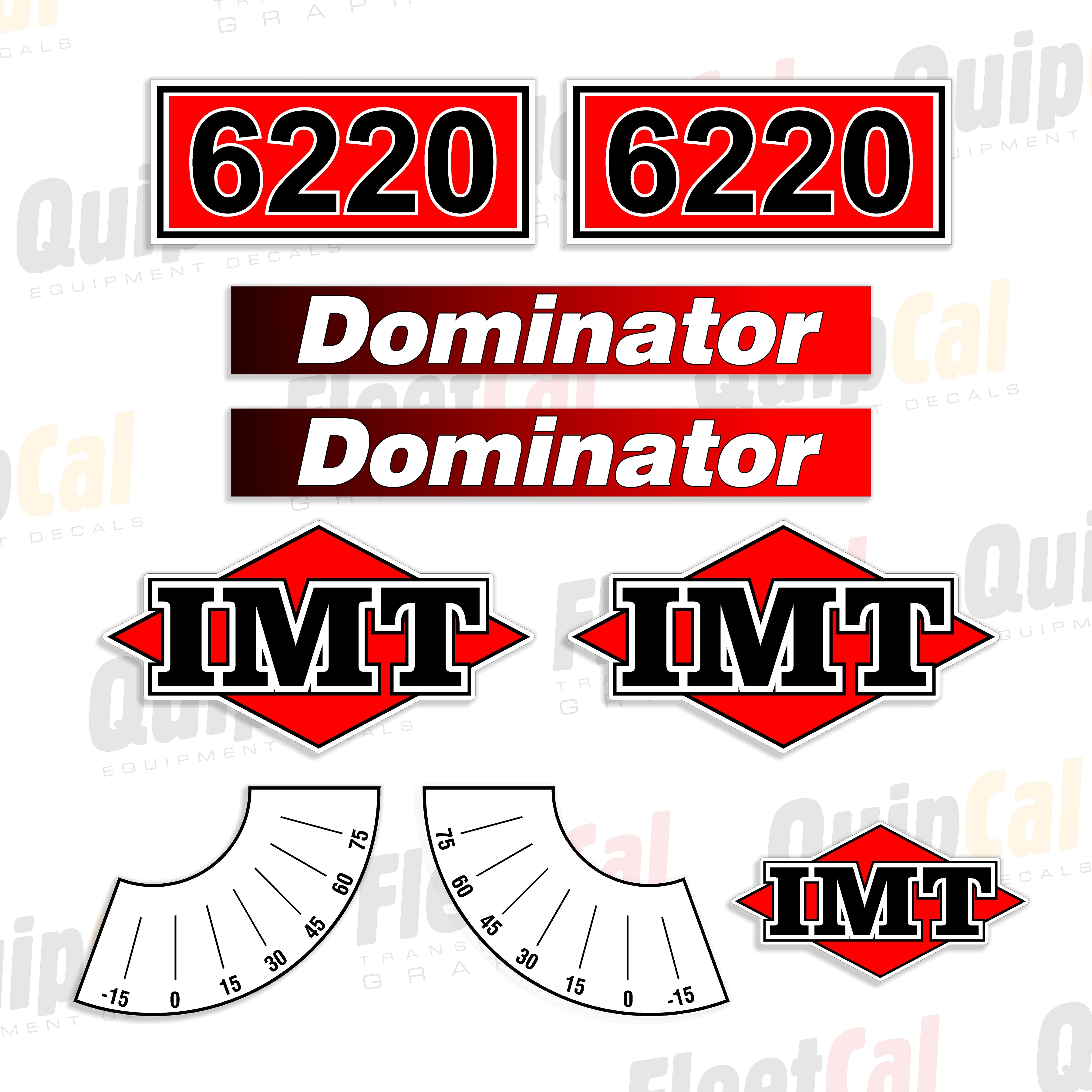 IMT 6220 Dominator Mechanic's Crane Marking Decal Set – Truck and ...