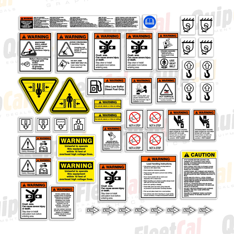 Equipment Safety Decals – Truck and Equipment Decals