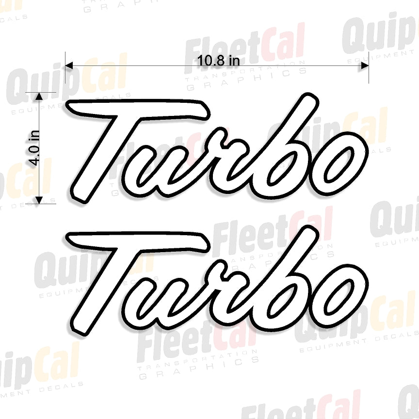 Decals Turbo Turbo Stickers For Sale | Redbubble