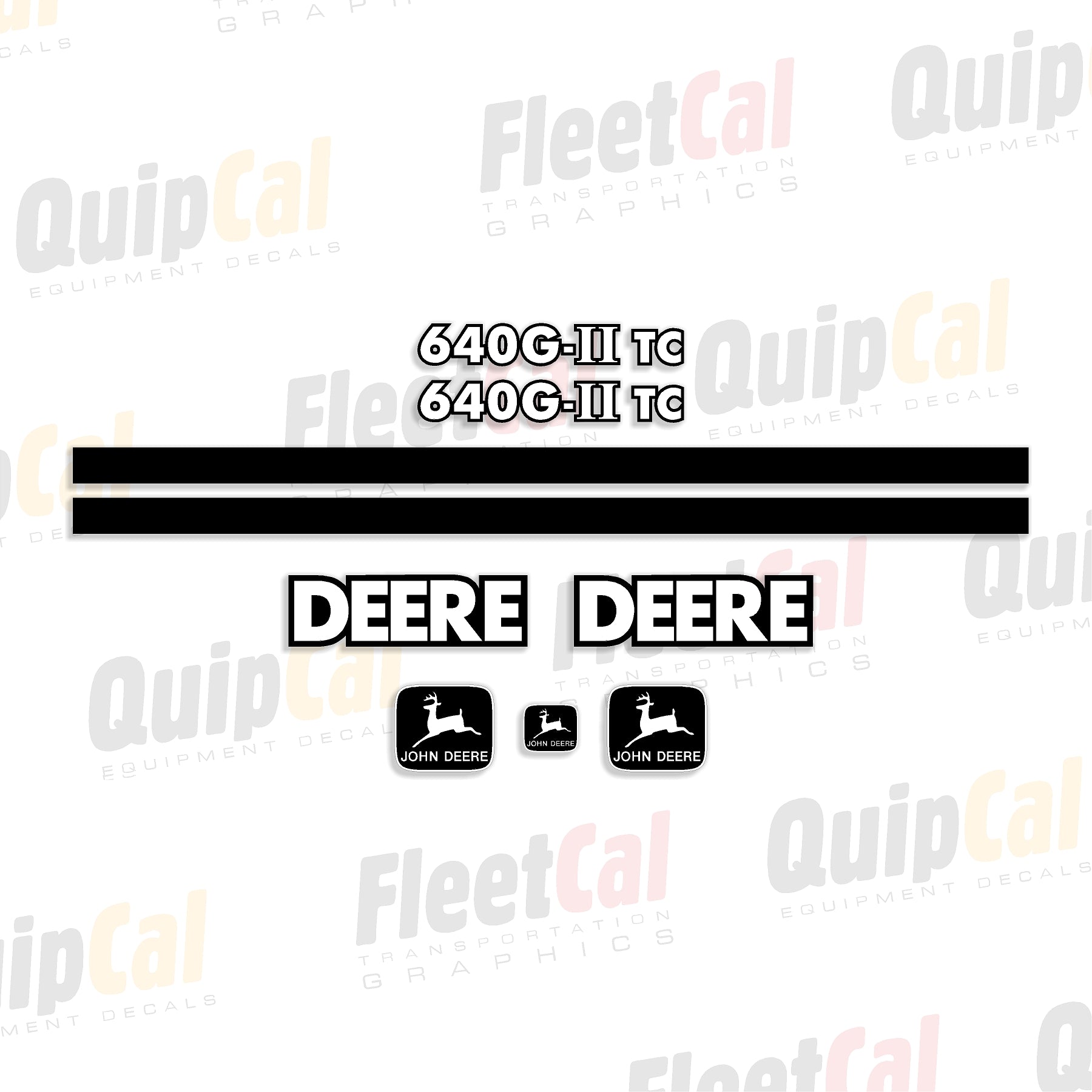 John Deere 640G-II TC Decal Set – Truck and Equipment Decals