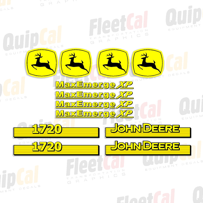 John Deere 1720 Max Emerge XP Planter Marking Decal Set – Truck and ...