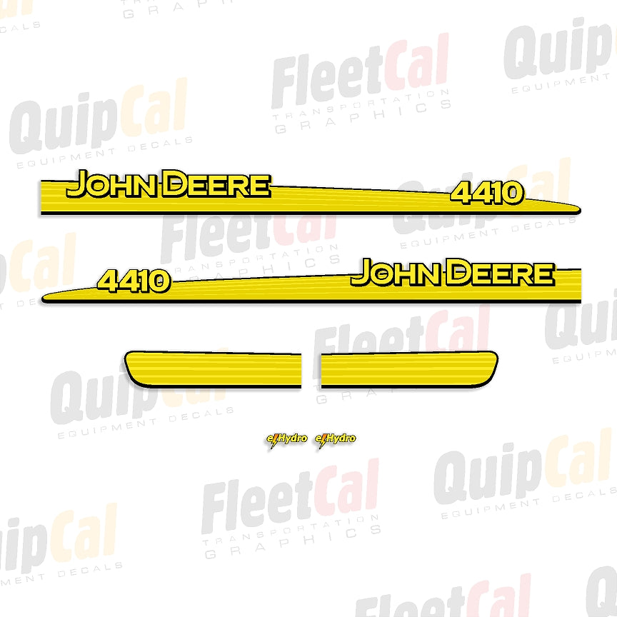 John Deere 4410 Compact Tractor Marking Decal Set – Truck and Equipment ...