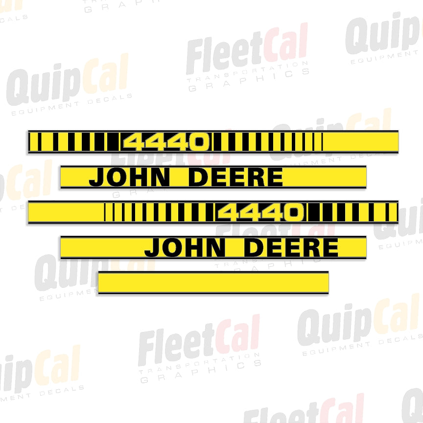 John Deere 4440 Tractor Marking Decal Set – Truck and Equipment Decals